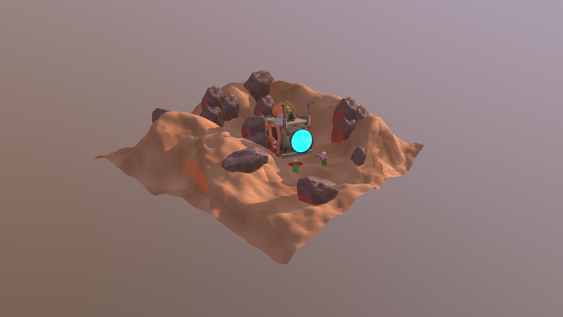 AAC02_Assessment3_Thadeus_TSalim_AlienCrash - Download Free 3D model by ...