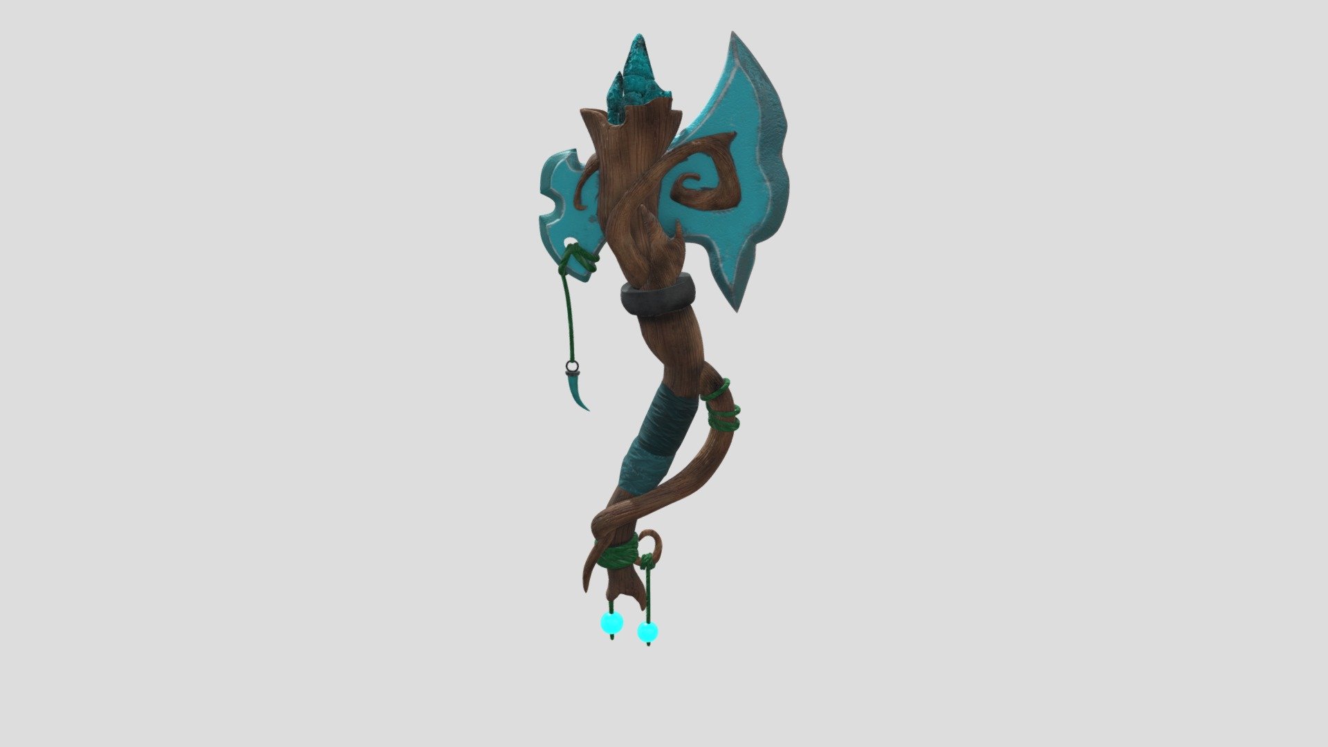 GAMING AXE - 3D model by animo_panda [8b0ba15] - Sketchfab