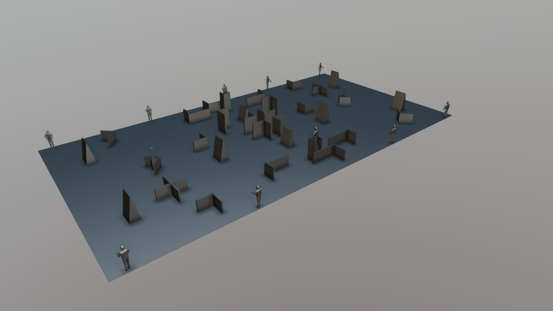 Layout Airsoft Team Poland Tournament 2.5 - 3D model by blackblut ...