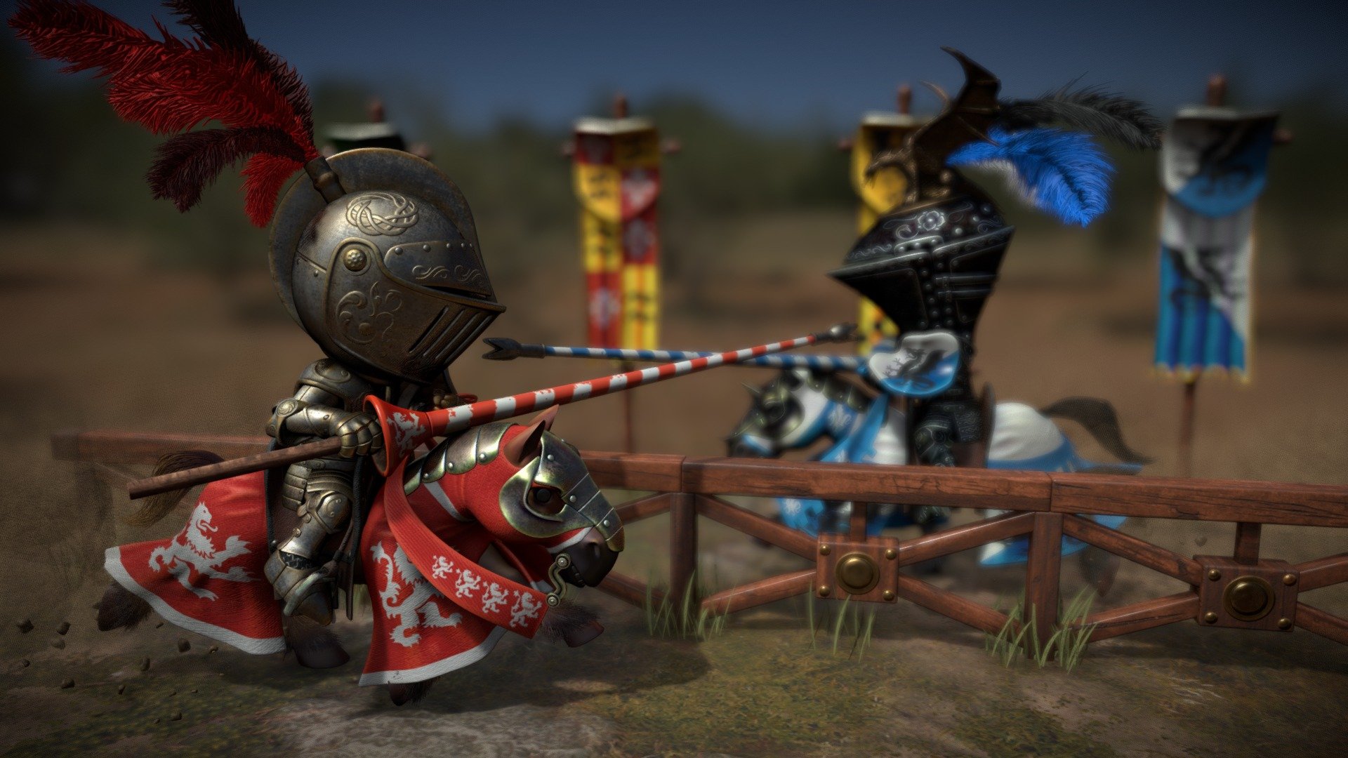 medieval tournament (toy/style) - 3D model by giobiancoFB [8b0cf31 ...