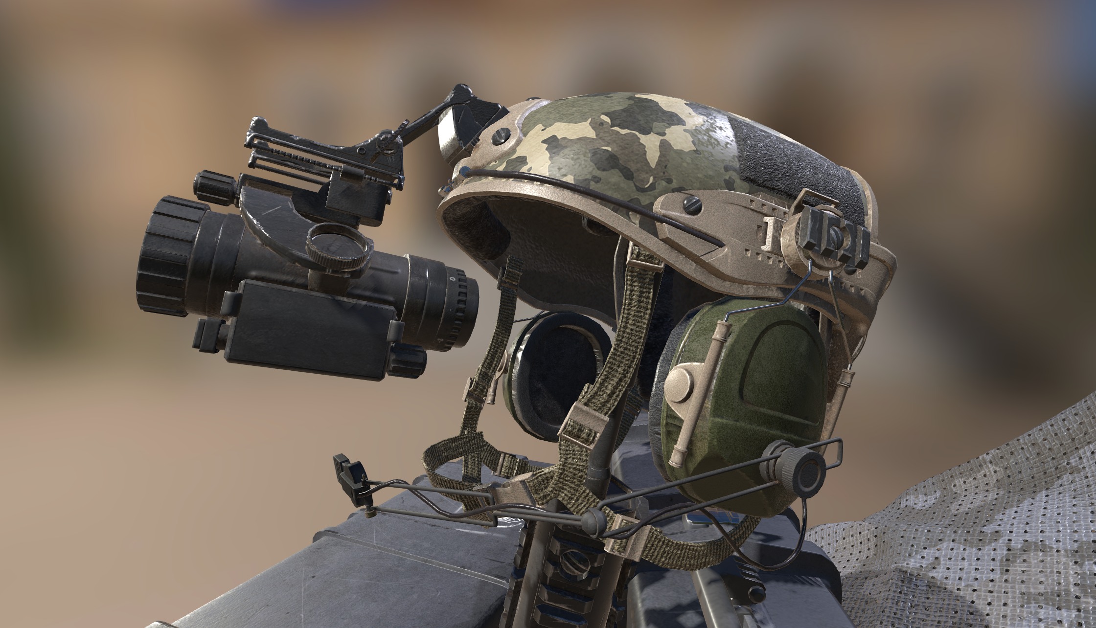 Army Helmet - 3D model by GaetanThibaut (@gaetanthibaut2) [8b0dbc6 ...