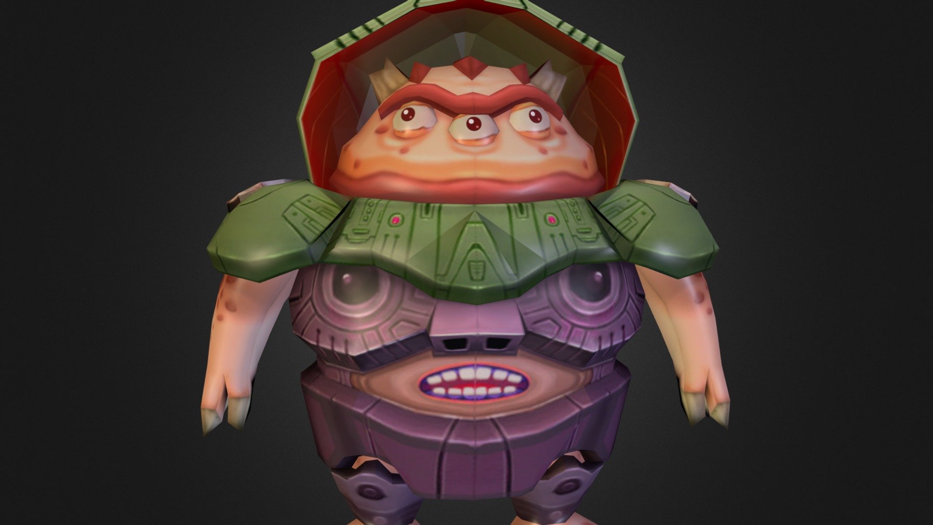 ALien Enemy - 3D model by joselopezmv (@JoseMiguelLopezVera) [8b0eeee ...