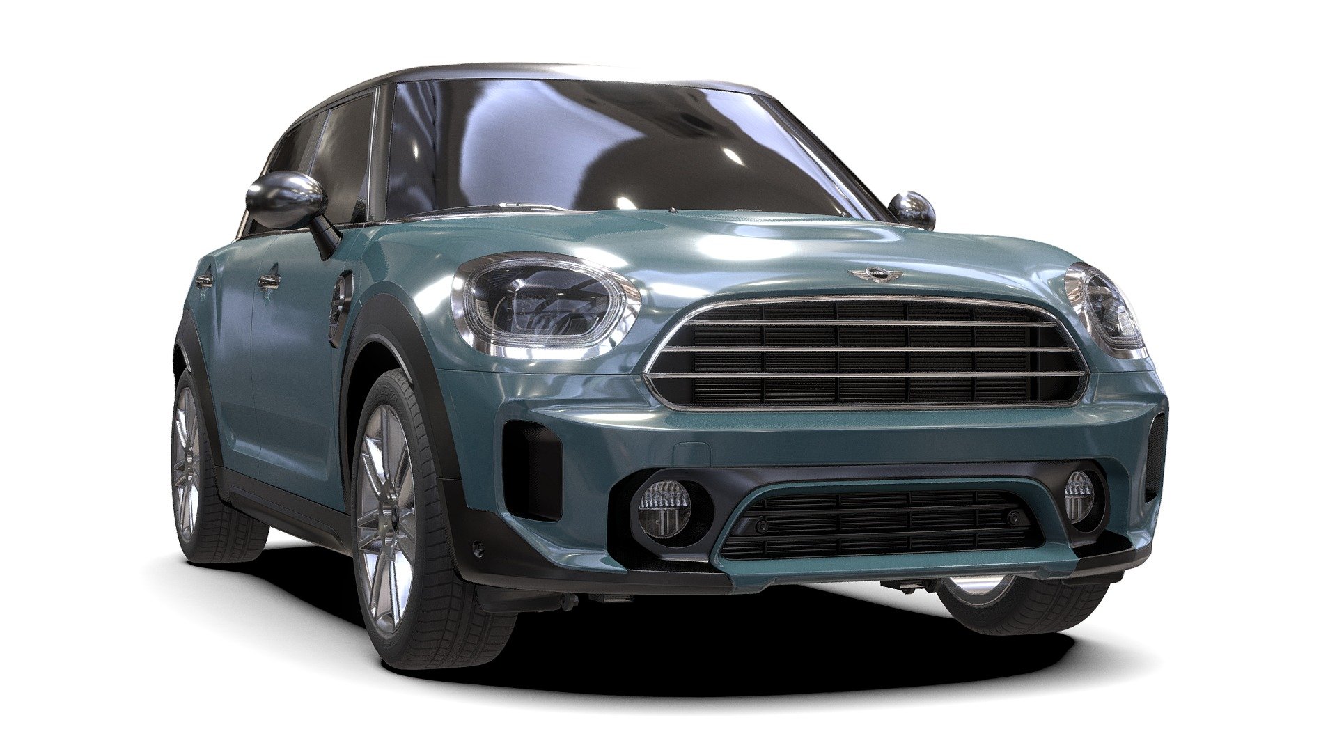 Mini Countryman regular 2021 - 3D model by autoactiva [8b10d70] - Sketchfab