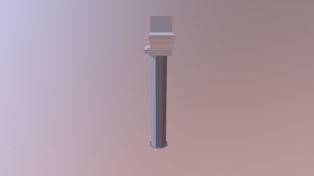Pillar With Outer Surface - 3D model by rabirajkhadka [8b12115] - Sketchfab