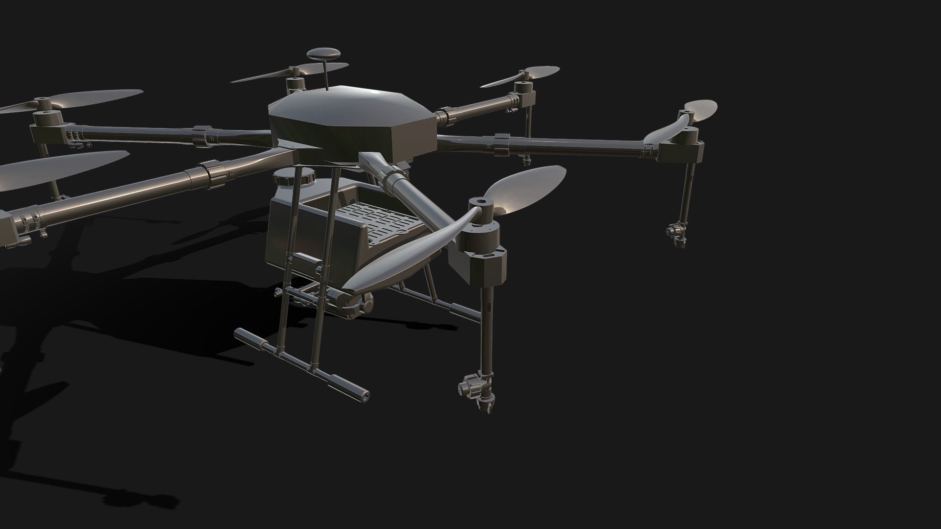 Drone_v5 - 3D model by hafa4kali [8b148b4] - Sketchfab