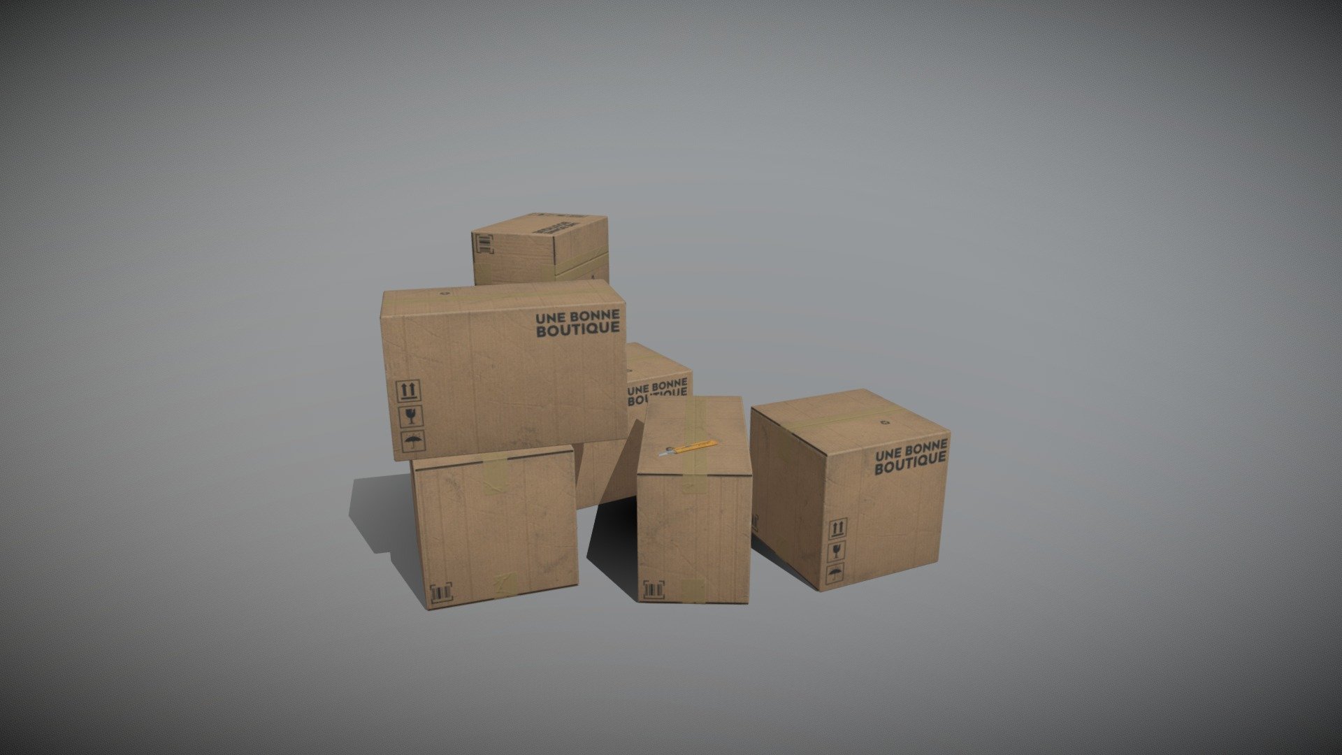 CARTON STOCK #5823 - 3D model by UBgaMe.SAV (@UBMSAV) [8b15129] - Sketchfab