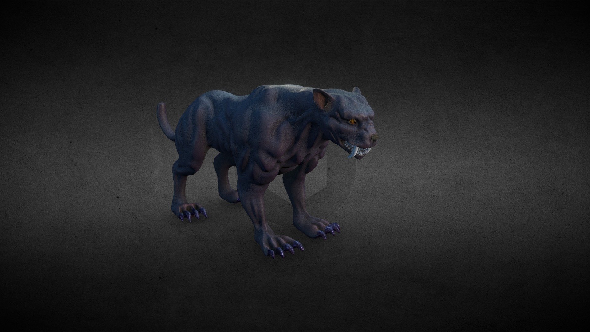 panther - 3D model by gourmet_Z (@451454817) [8b1558f] - Sketchfab