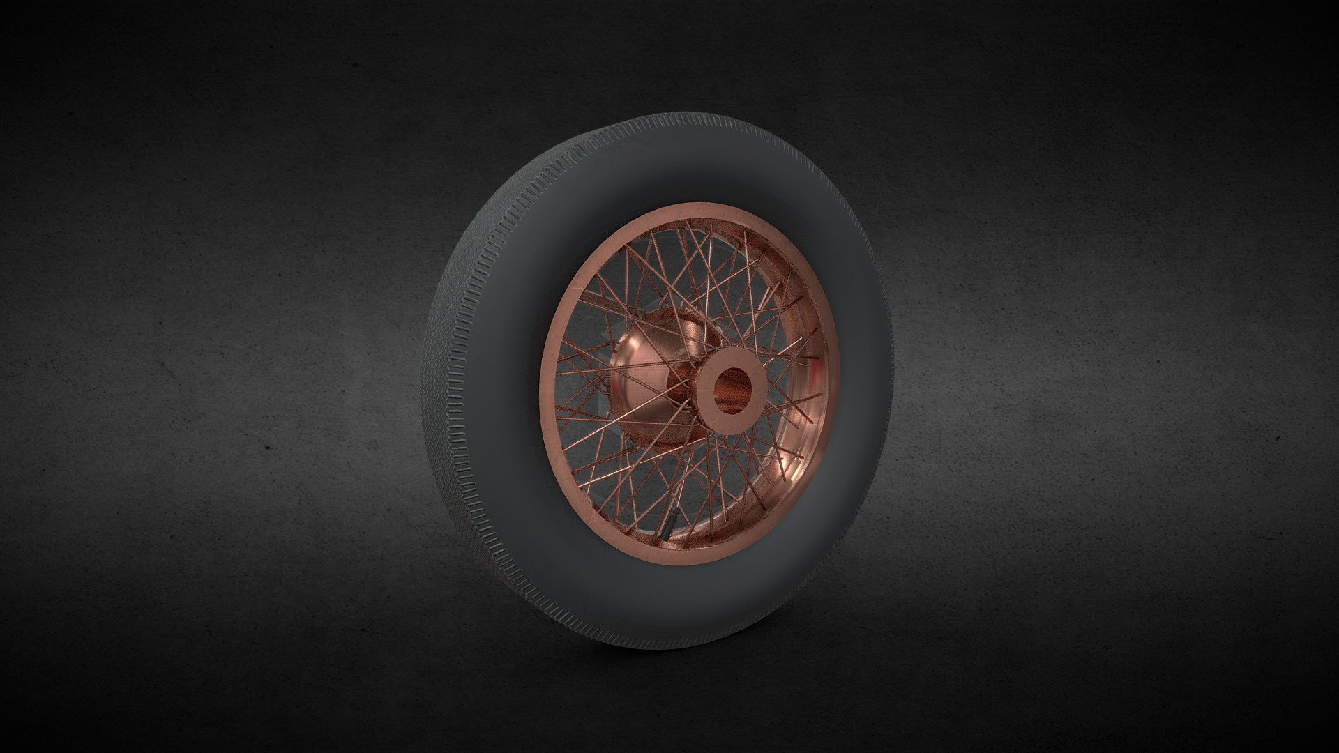 Spoke Wheel (MP) - Download Free 3D model by KrStolorz (Krzysztof ...
