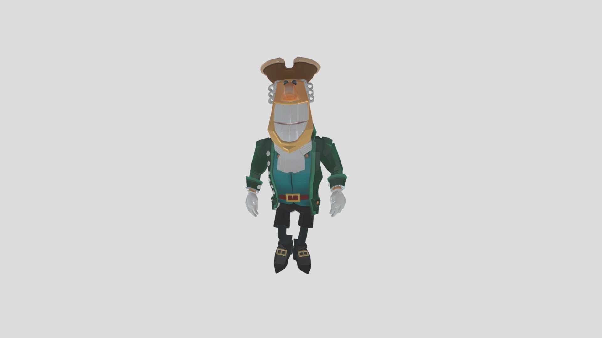 Walking dr livesey animation - Download Free 3D model by ...