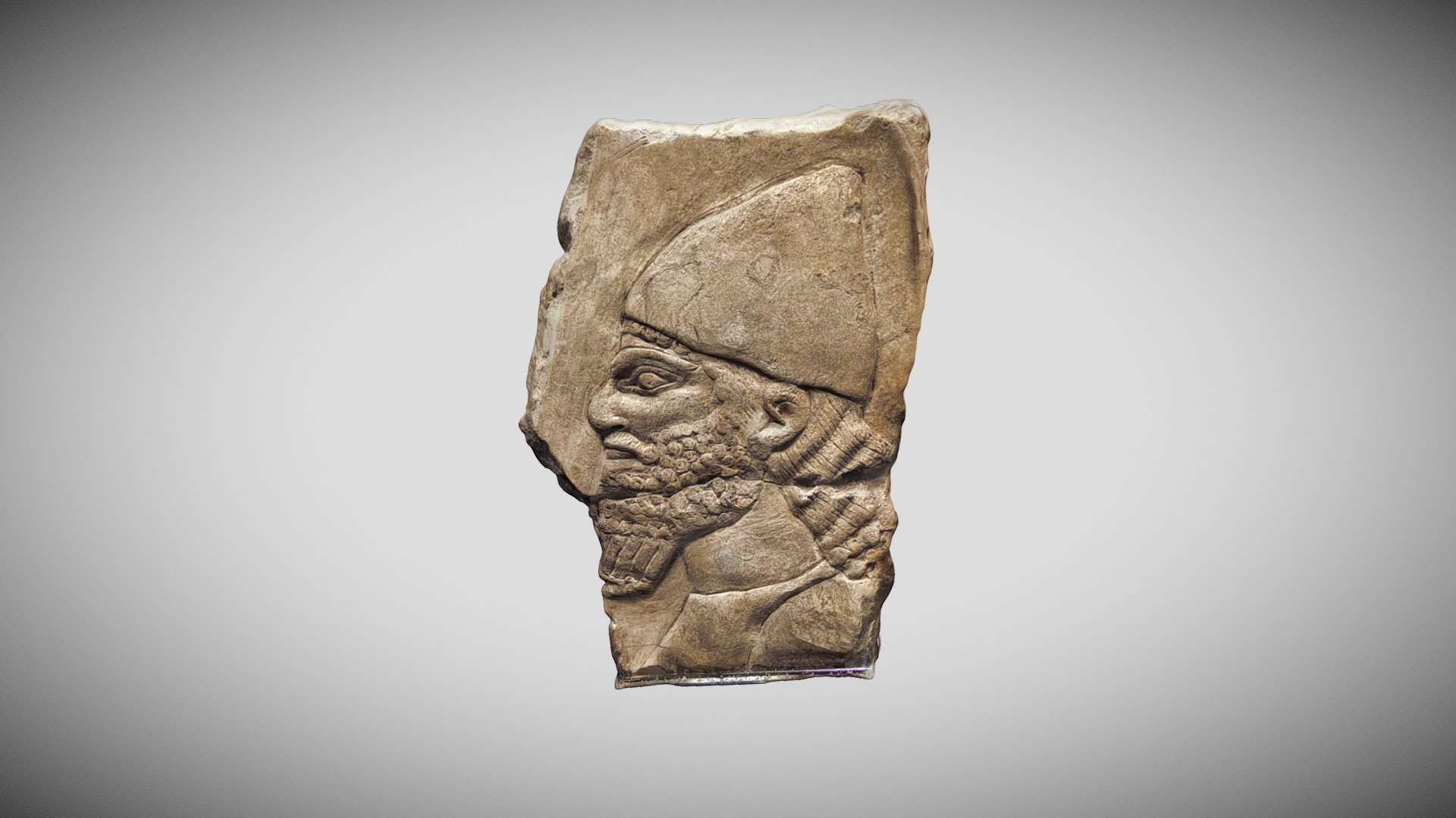 Assyrian soldier from Nimrud - 3D model by Dr. Ali Salim (@ali1982 ...