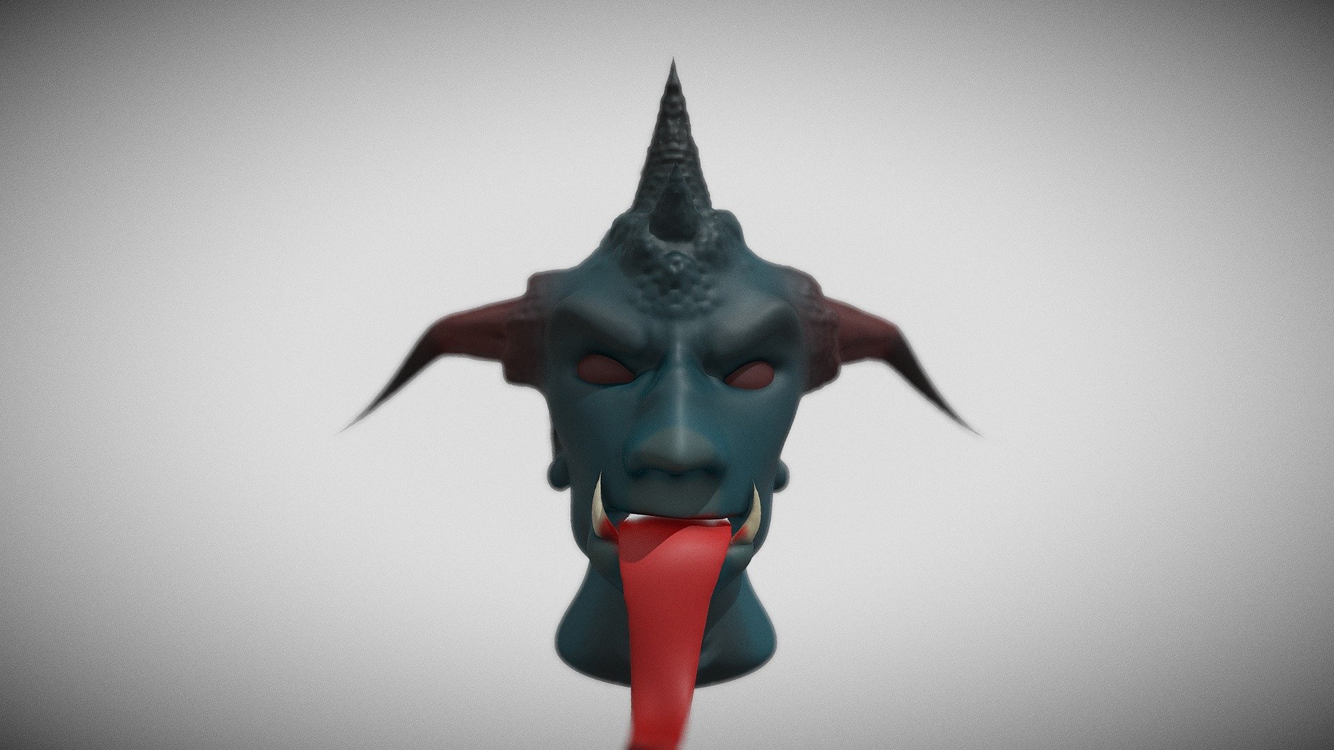 Devil head - 3D model by Orange (@Orange_) [8b18f8e] - Sketchfab