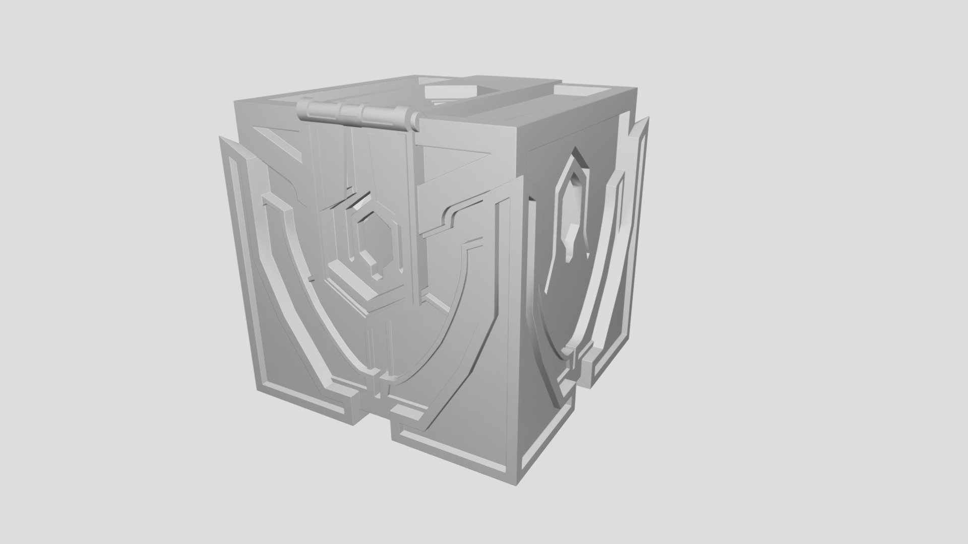 3D Printed Lantern Hextech Chest - 3D model by qazary [8b190a3] - Sketchfab