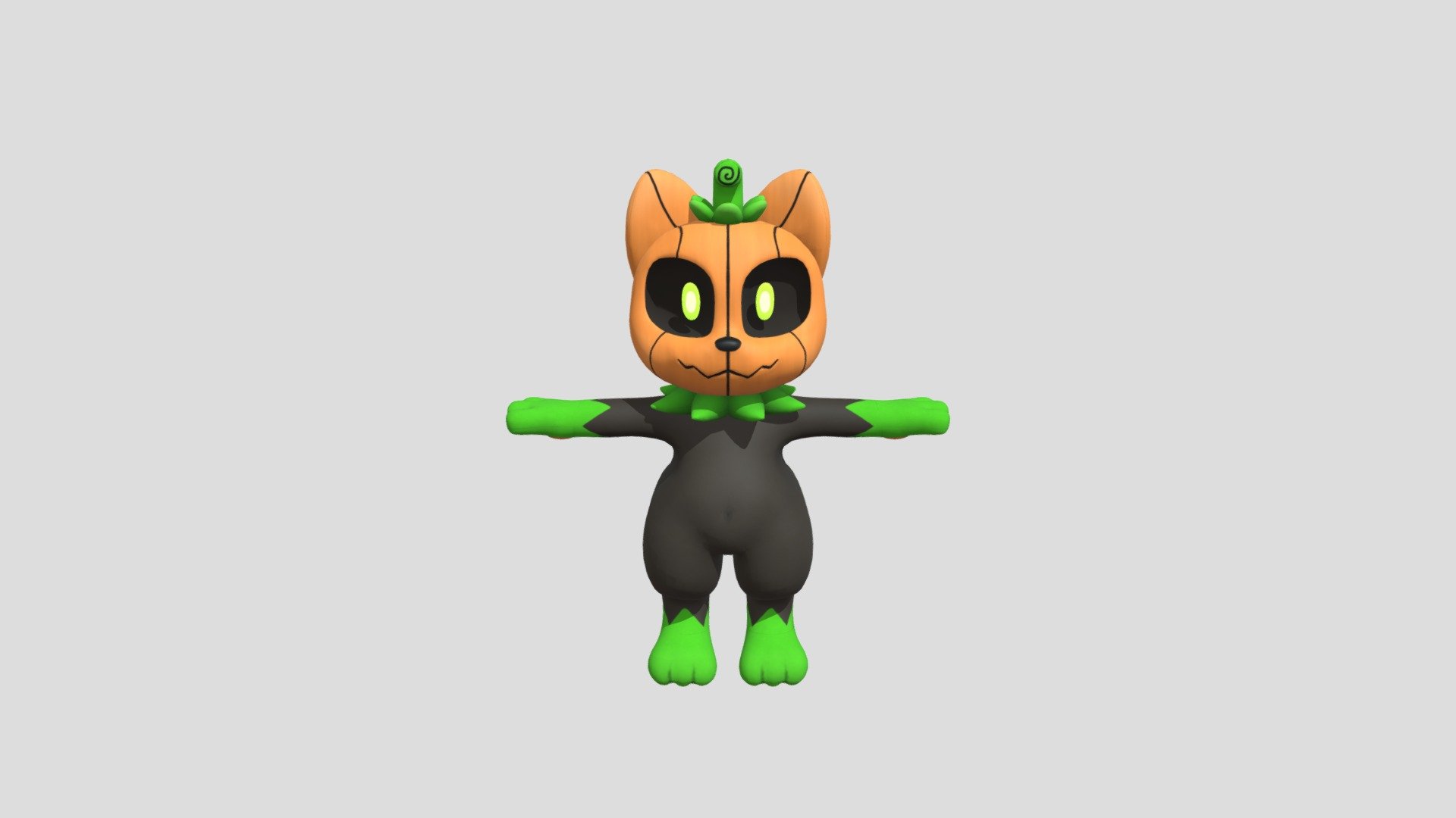 Pumkat - Download Free 3D model by Personb718 [8b1a917] - Sketchfab