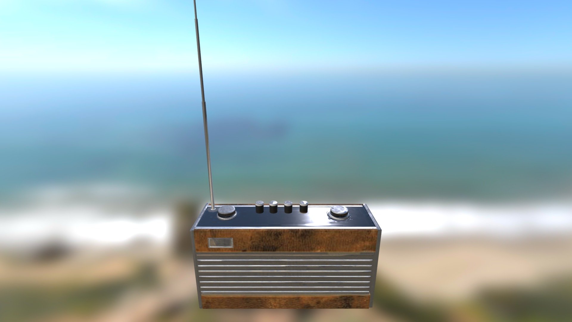 Roberts R505 Radio - 3D model by deadlygraphics [8b1c569] - Sketchfab