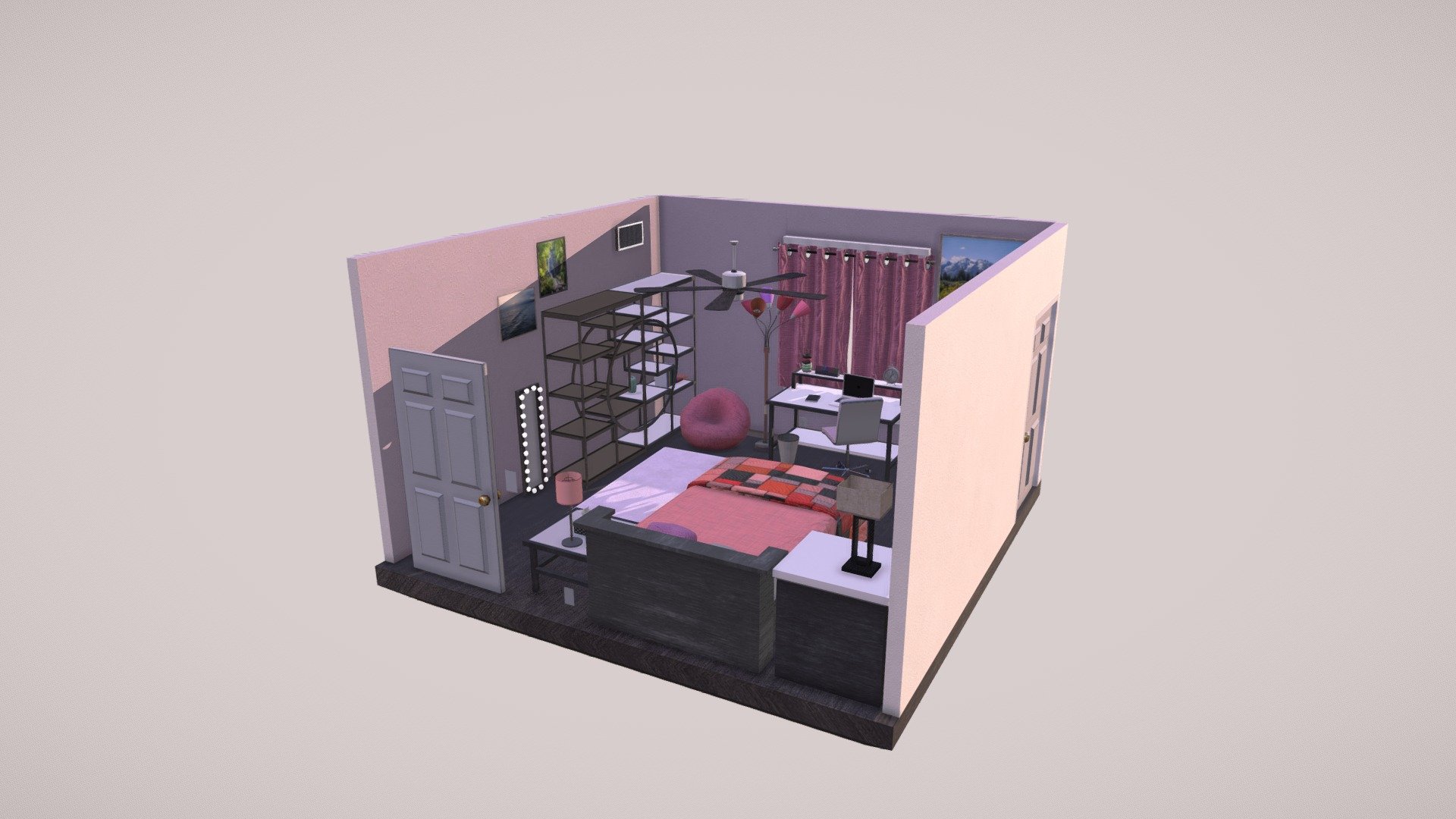Environment Midterm Assignment - 3D model by v_b_03 [8b1cc34] - Sketchfab