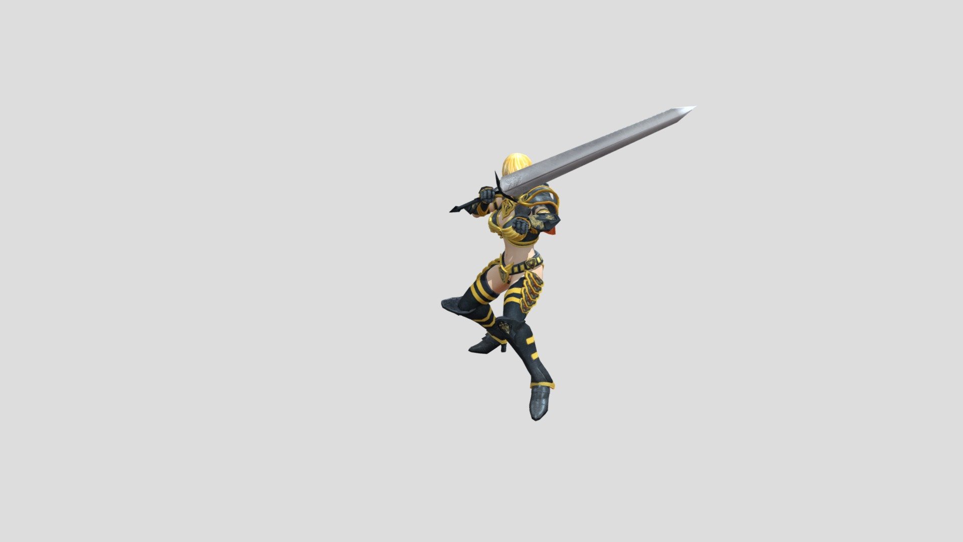 Double Dagger Stab Azlan - Download Free 3D model by azlanpalaz ...