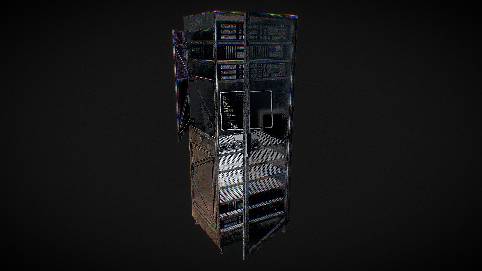Server box - Download Free 3D model by sanyaork [8b1ddae] - Sketchfab
