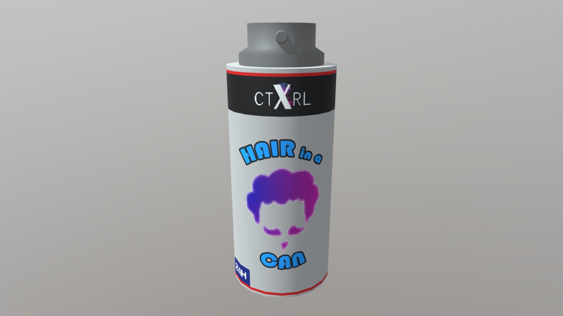 CTRLX Hair in a Can Spraycan - 3D model by haydnspencer8 [8b1de8b ...