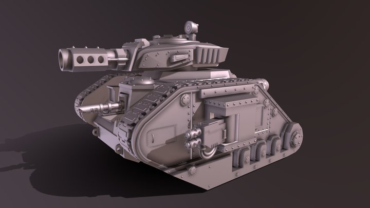Leman-russ-tank 3D models - Sketchfab