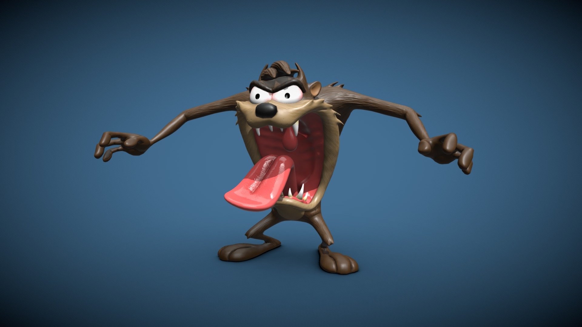 Taz - 3D model by 3Donnix [8b1e0e0] - Sketchfab