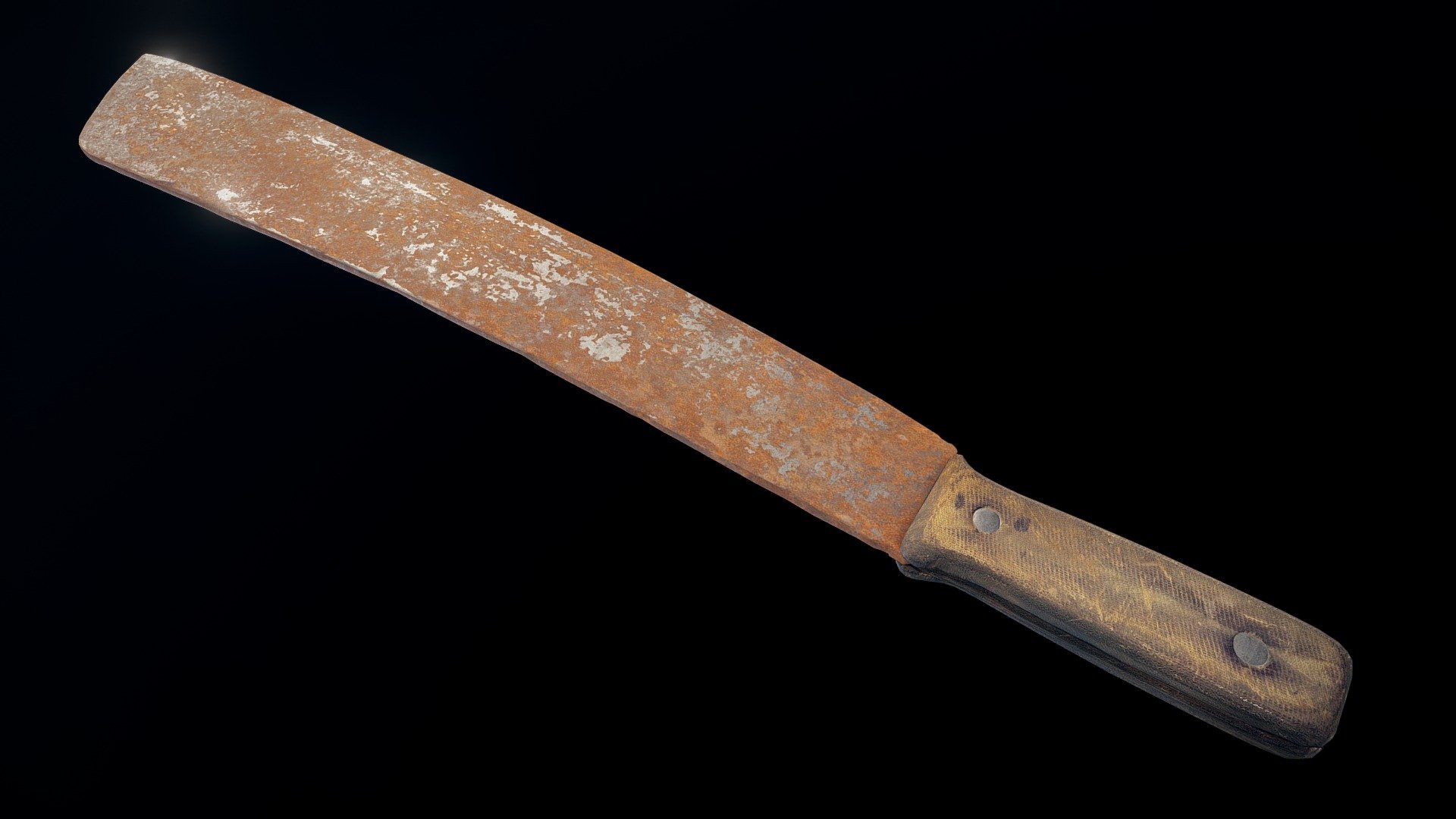 Old Machete - 3D model by Alexander Komendant (SashaRX) (@Sasharx ...