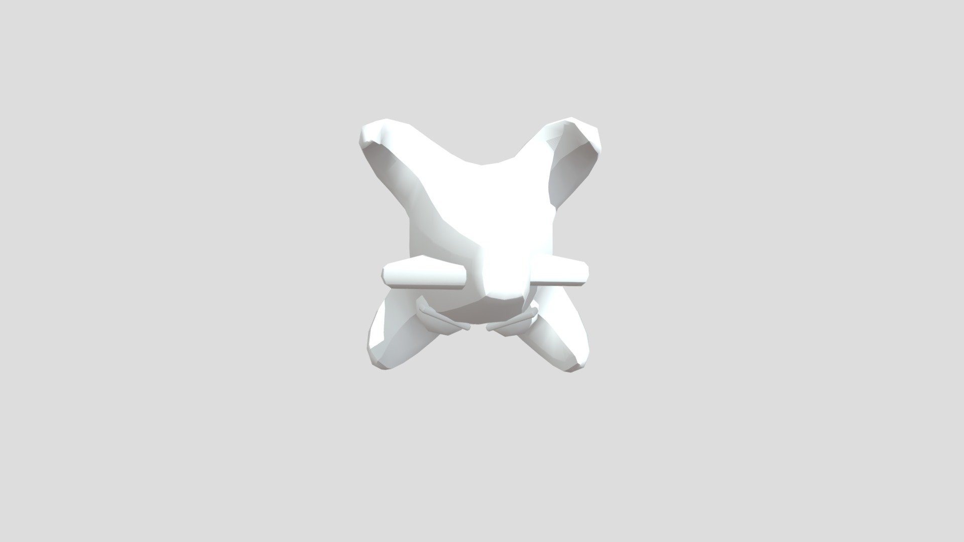 Rec Room Squid Hat (no texture) - Download Free 3D model by Mr ...