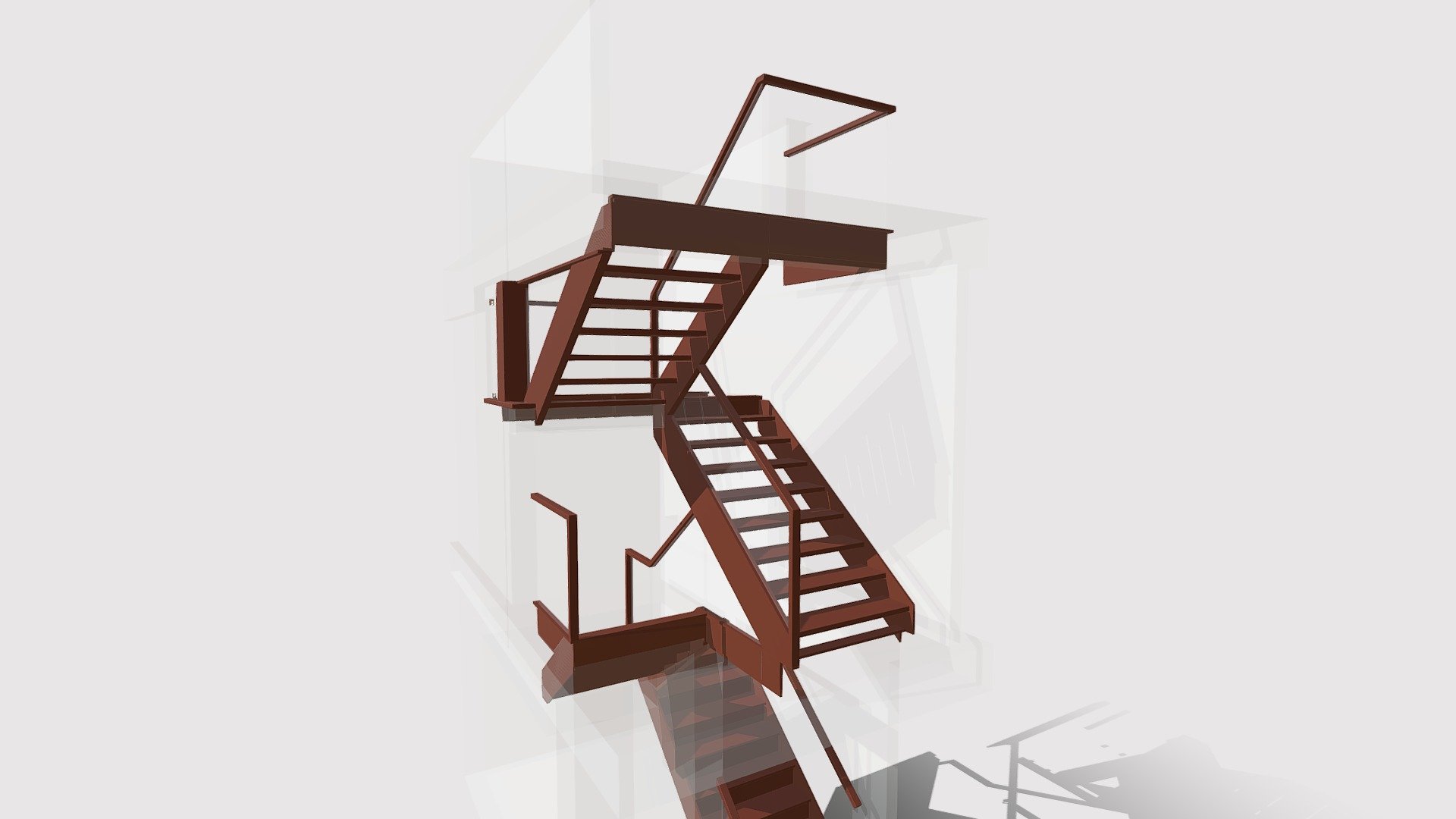 Escalier 102733 - 3D model by Hugo Boisvert (@hugob) [8b20bae] - Sketchfab