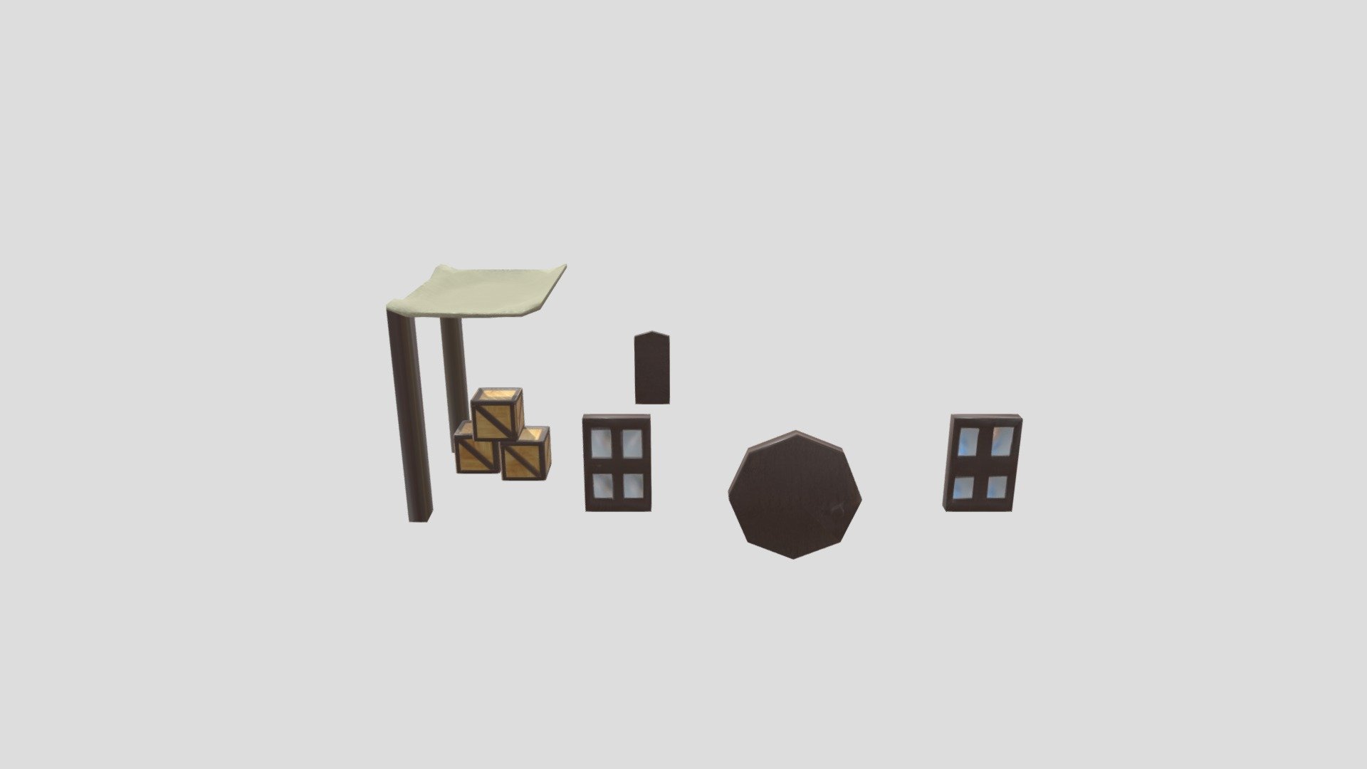 Props - 3D model by Andrew_Corrado [8b21428] - Sketchfab