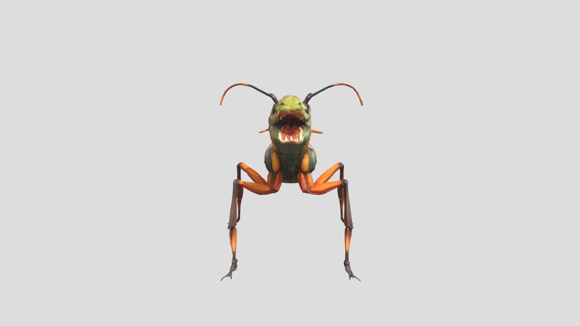 (Ant) + Cro(codile) = Antcodile - 3D model by Mecha Godzilla (@Ayan ...