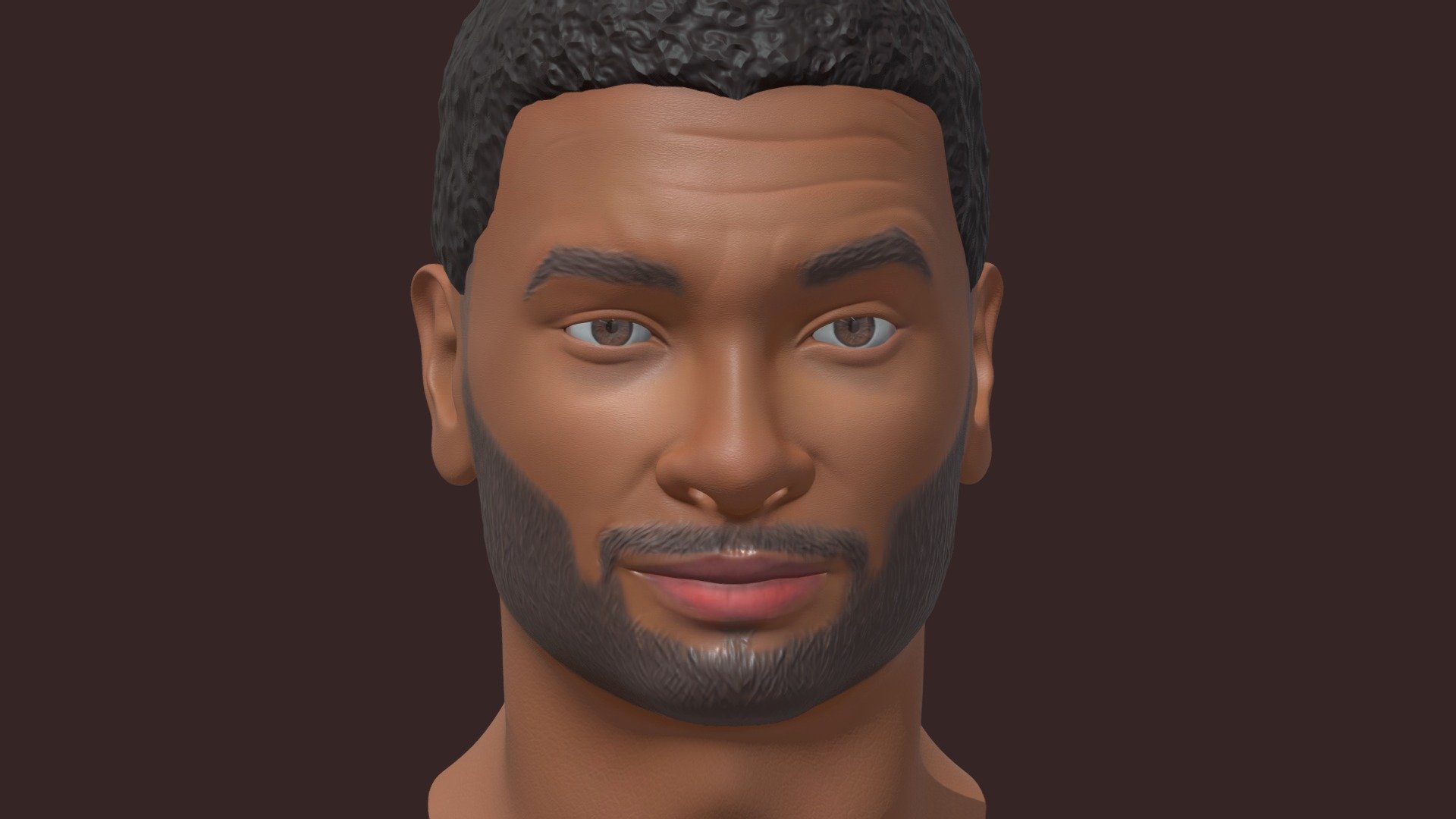 Regé-Jean Page - Stylized Portrait - 3D model by Kaat Verheyden ...