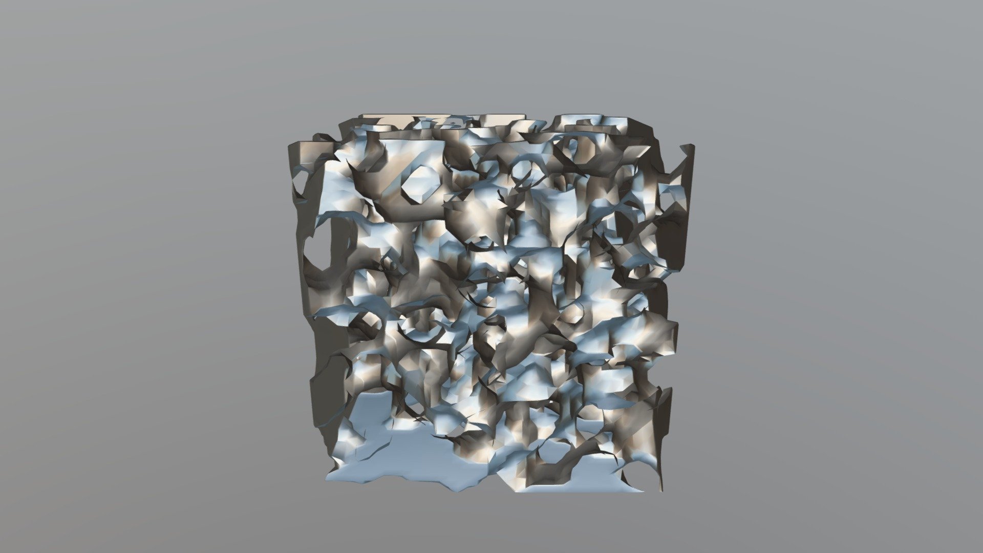 Sponge For Sketch Fab Cube ASCII - 3D model by jobthijssen [8b24eae ...