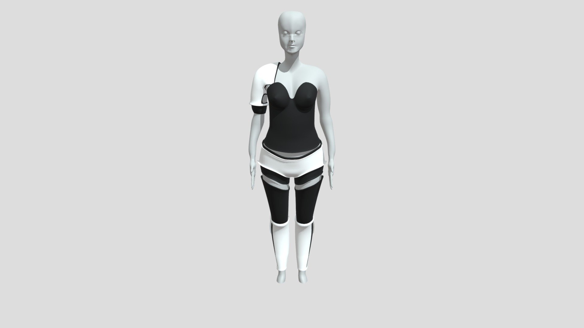 First Character Draft Download Free 3D Model By SeriousKuba 8b259ec 