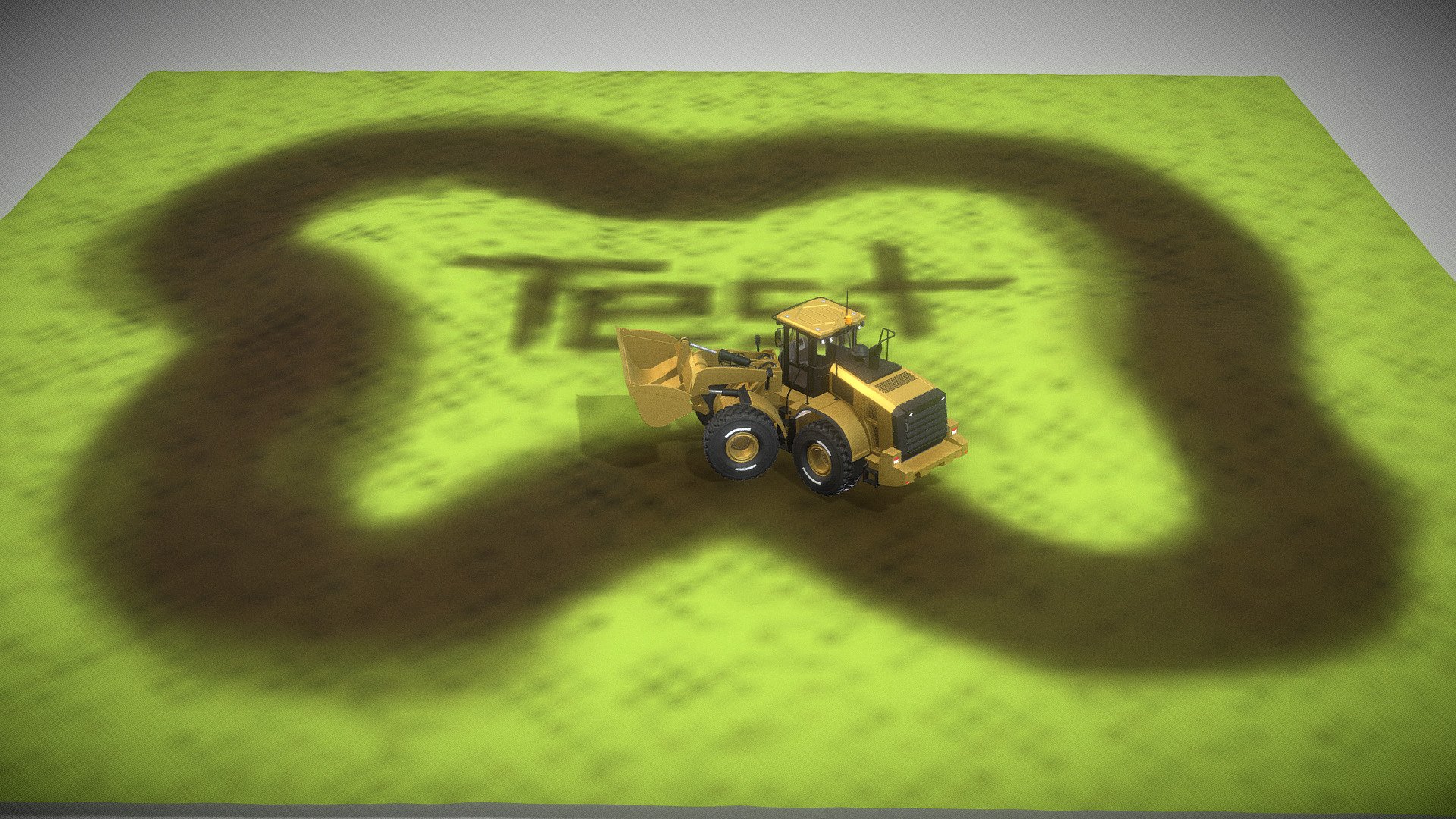 Wheel Loader - Test Drive 1 - 3D model by VIS-All-3D (@VIS-All ...