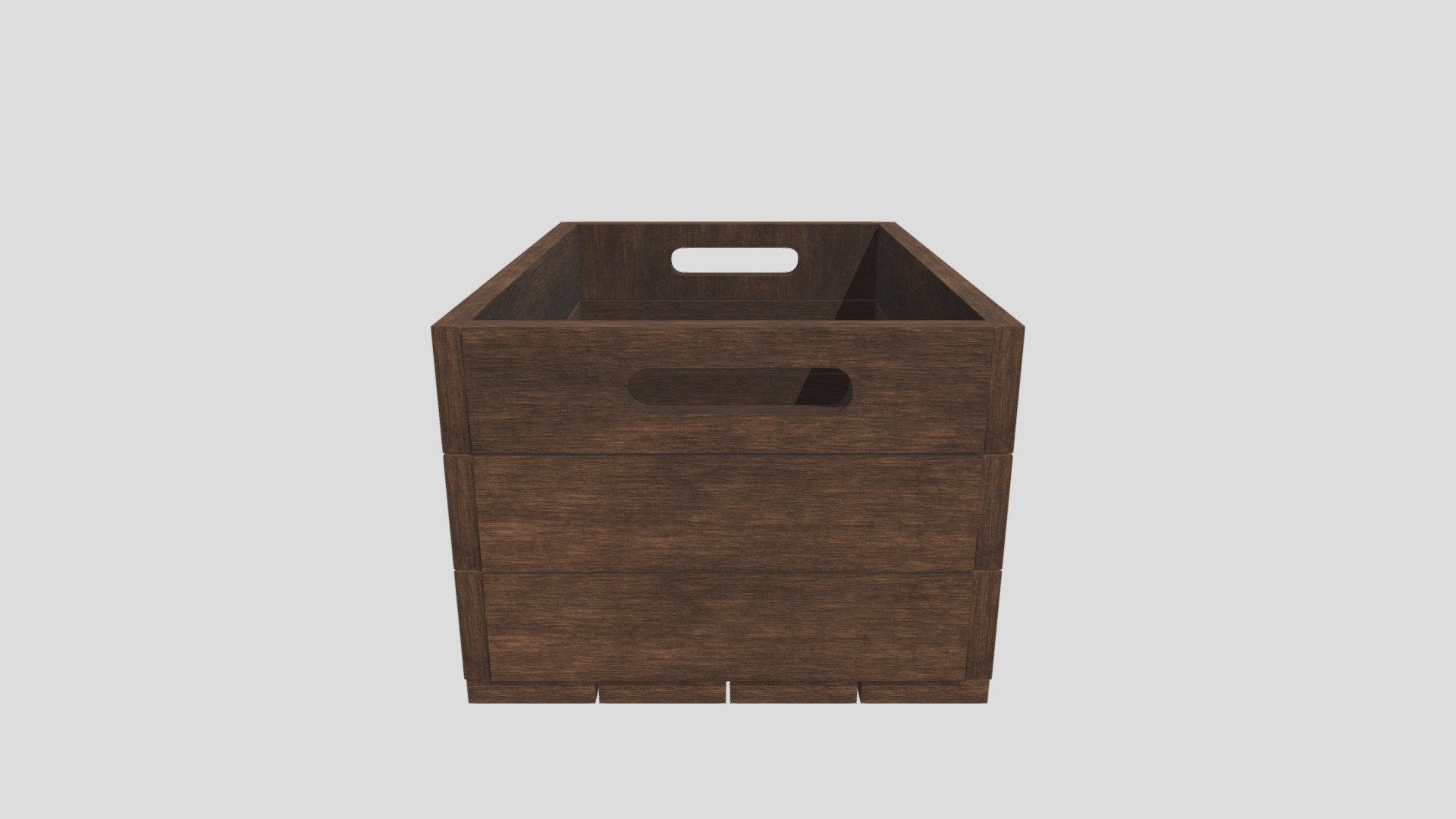 Wooden Case / Game Ready / Low Poly /PBR 3DModel - 3D model by 3D ...