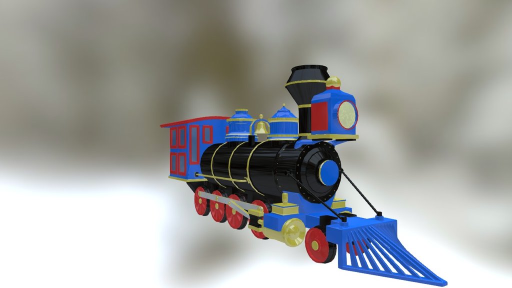 Steam Engine - 3D model by crowdawg [8b2b73a] - Sketchfab