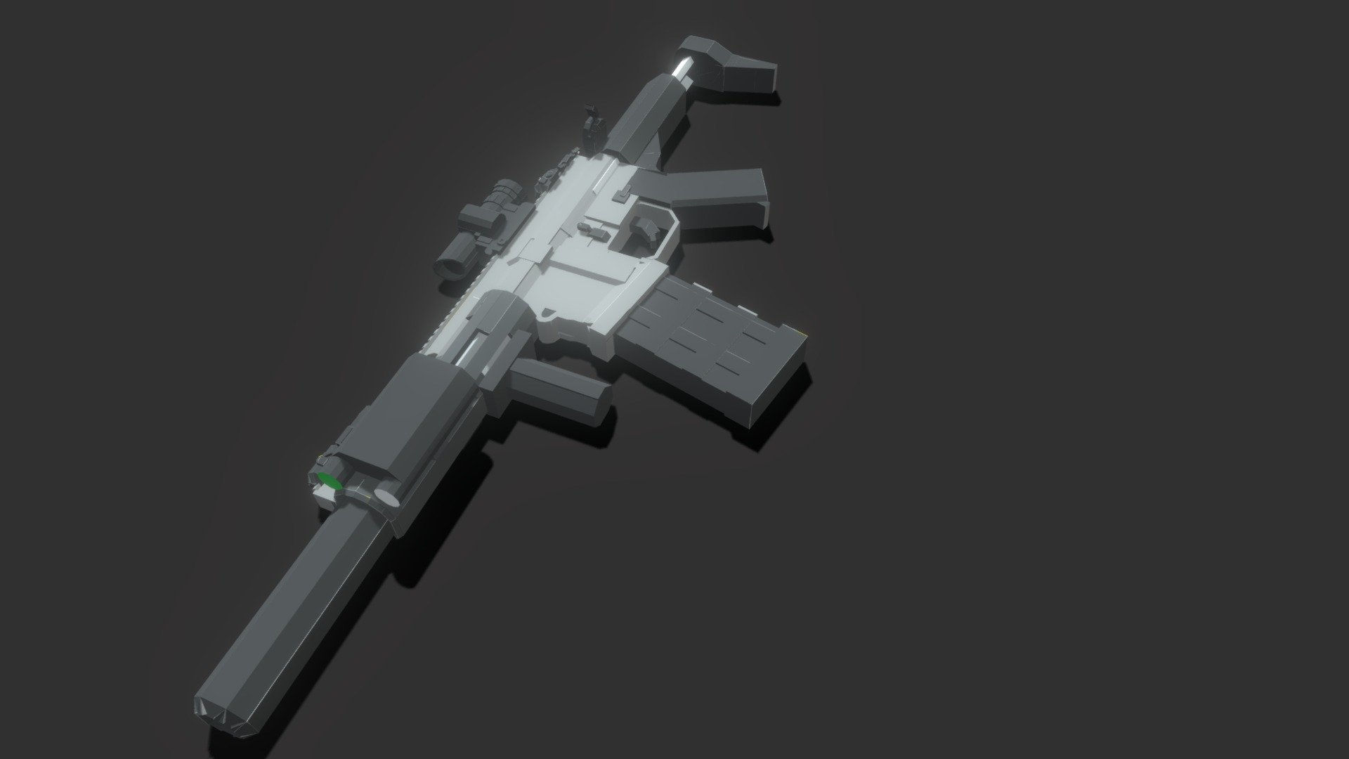 AAC Honey Badger Remodeled - 3D model by Shadow_Marshall [8b2b8c3 ...