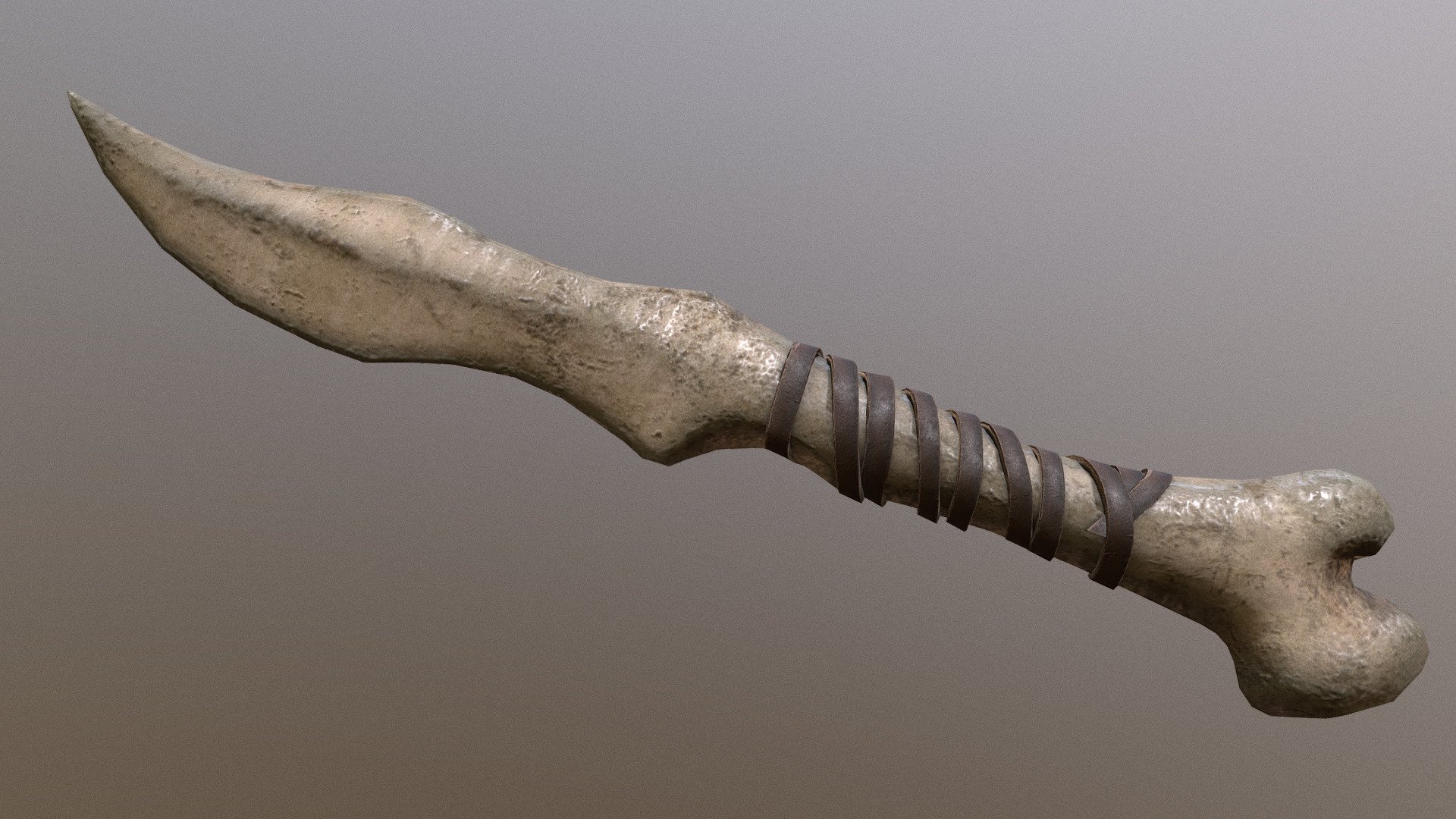 Bone Knife - 3D model by Keicam (@BKeicam) [8b2bbef] - Sketchfab