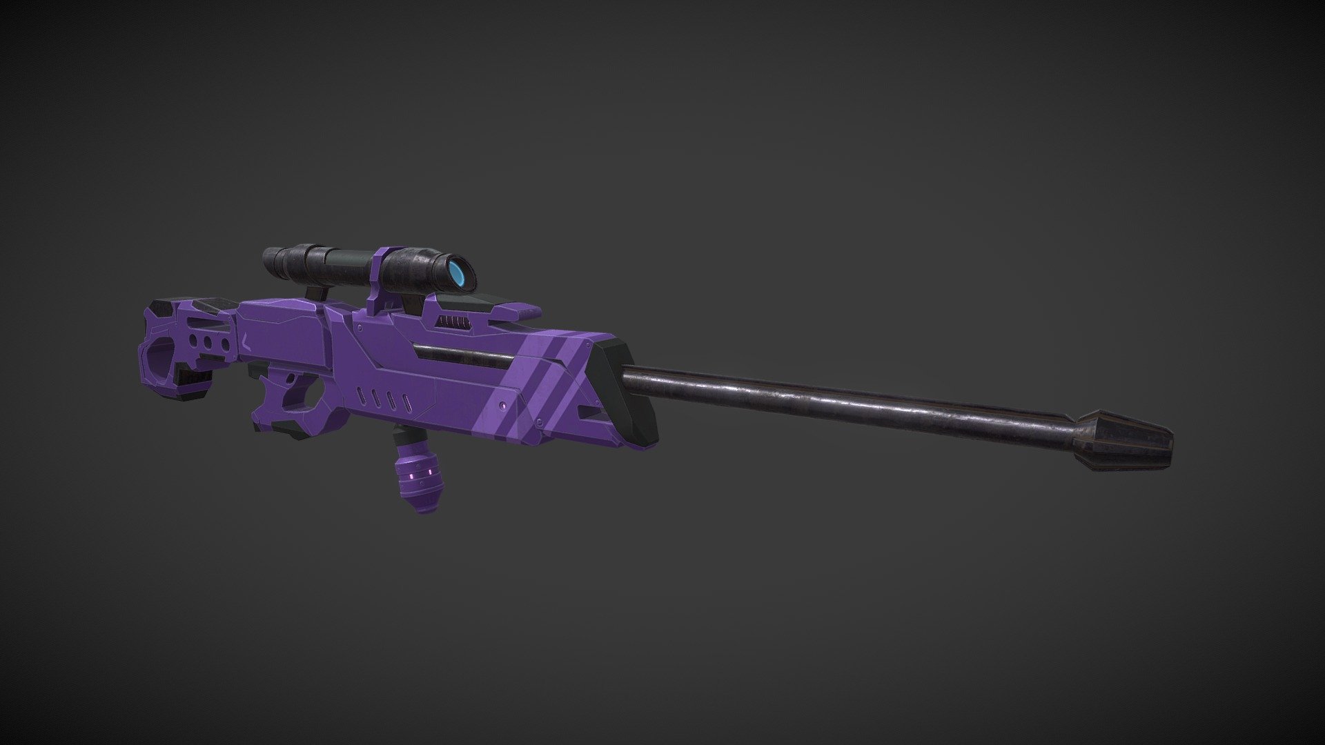 Sci-Fi - Sniper 001 (Free) - Download Free 3D model by YND Weezy ...