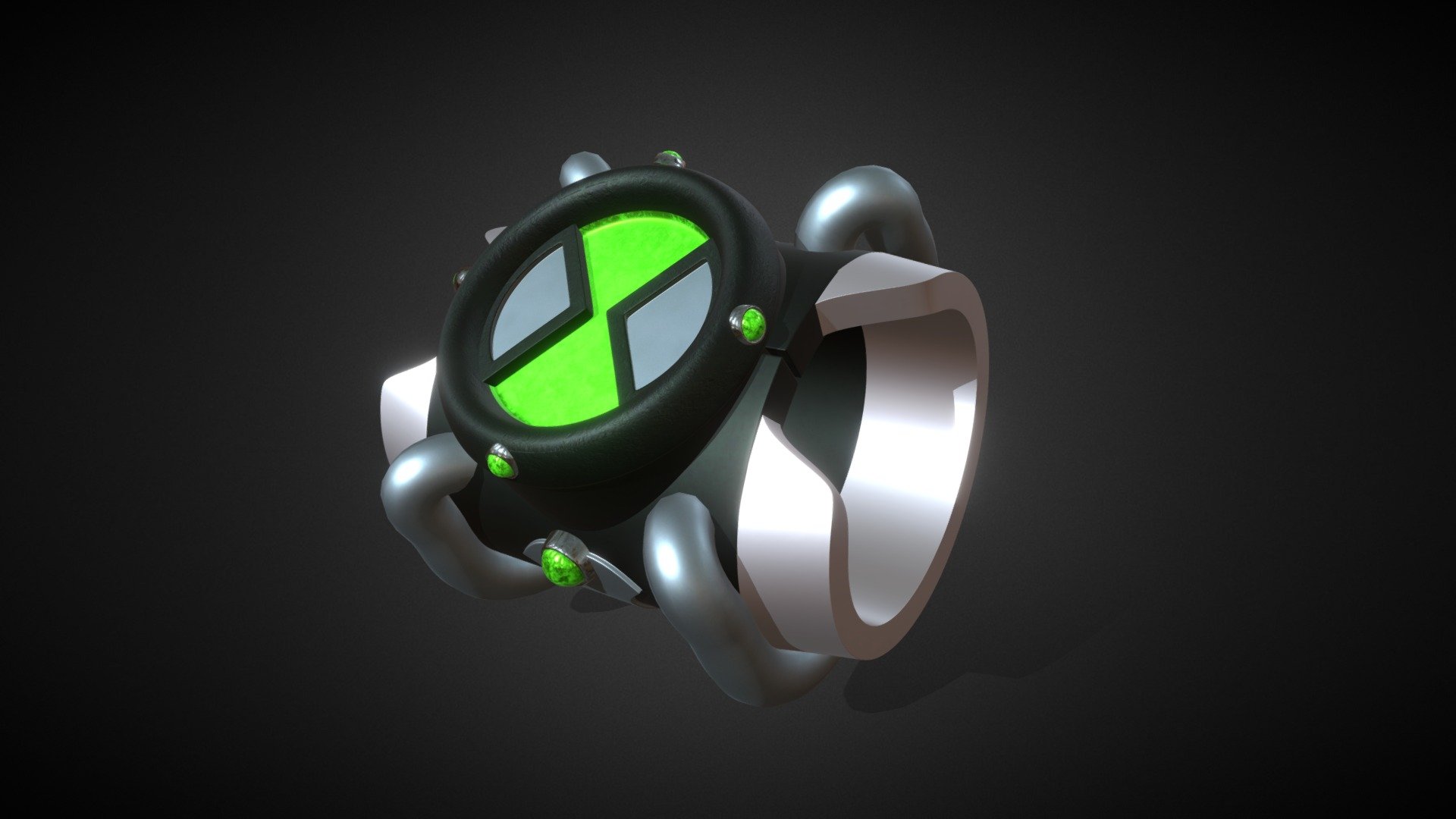 Omnitrix 3D Model | Ben Ten. - Download Free 3D model by Fulvio.marino ...