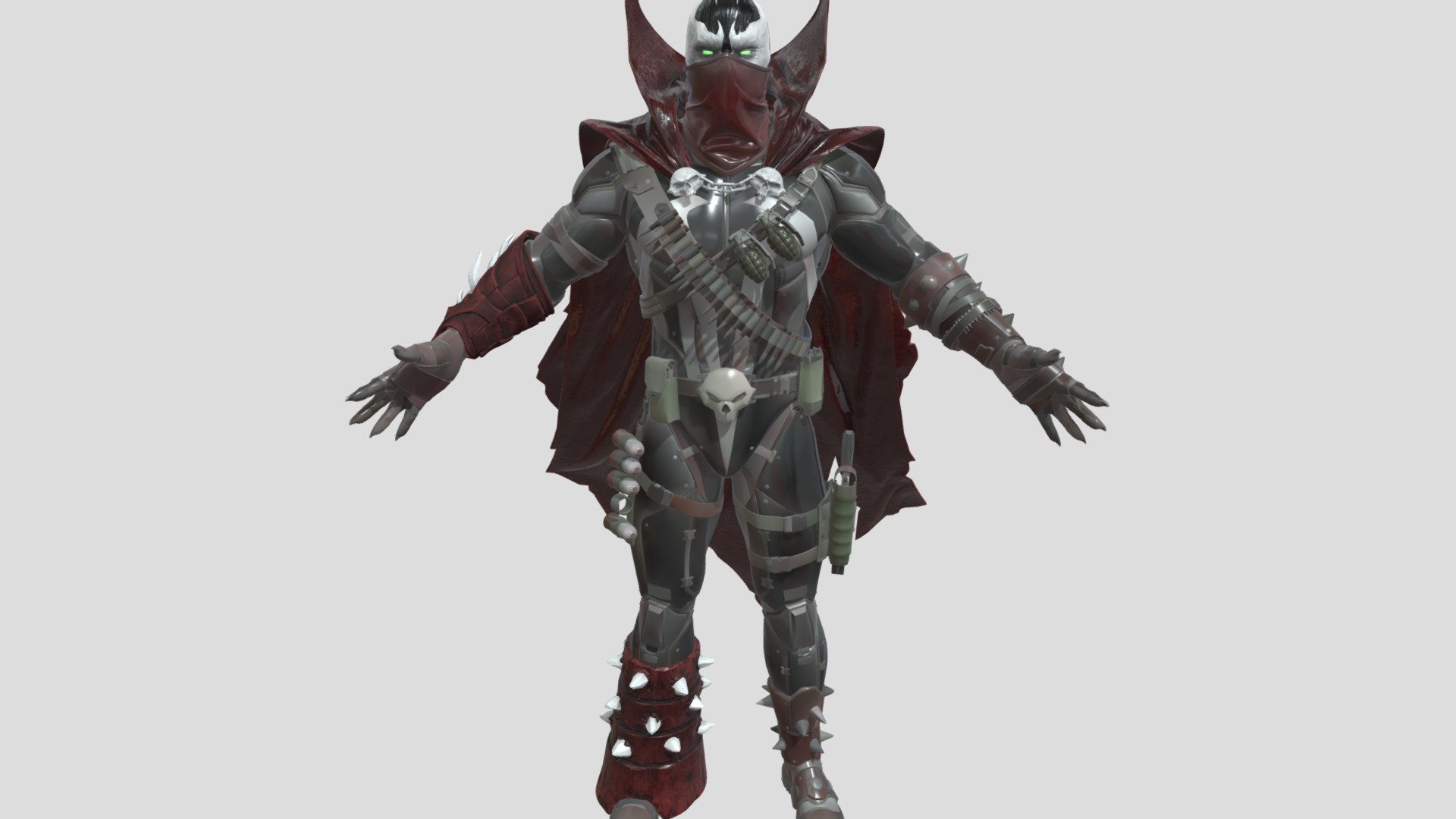 Spawn (Dark Ages) - Download Free 3D model by 3D MODELS (@3dworldz ...