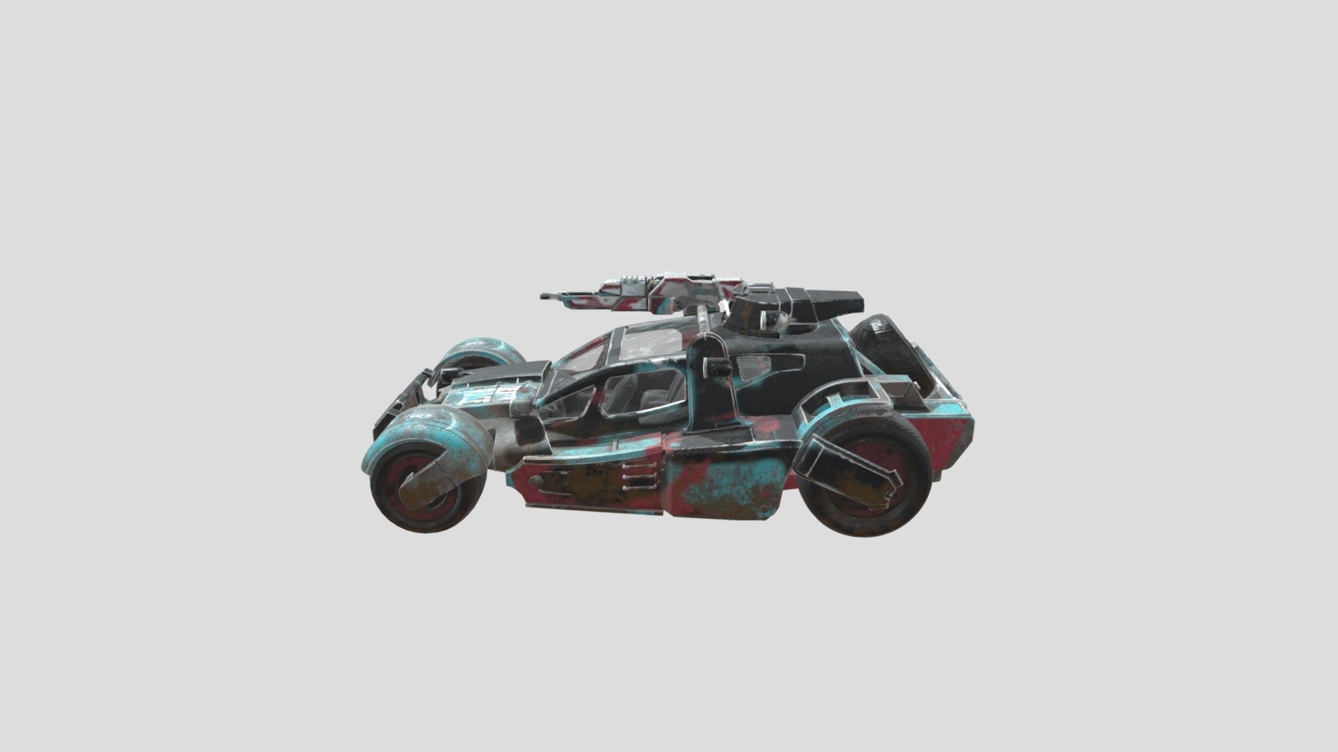 Rusted Peeling Quake Vehicle - 3D model by omneyaomar [8b3063f] - Sketchfab