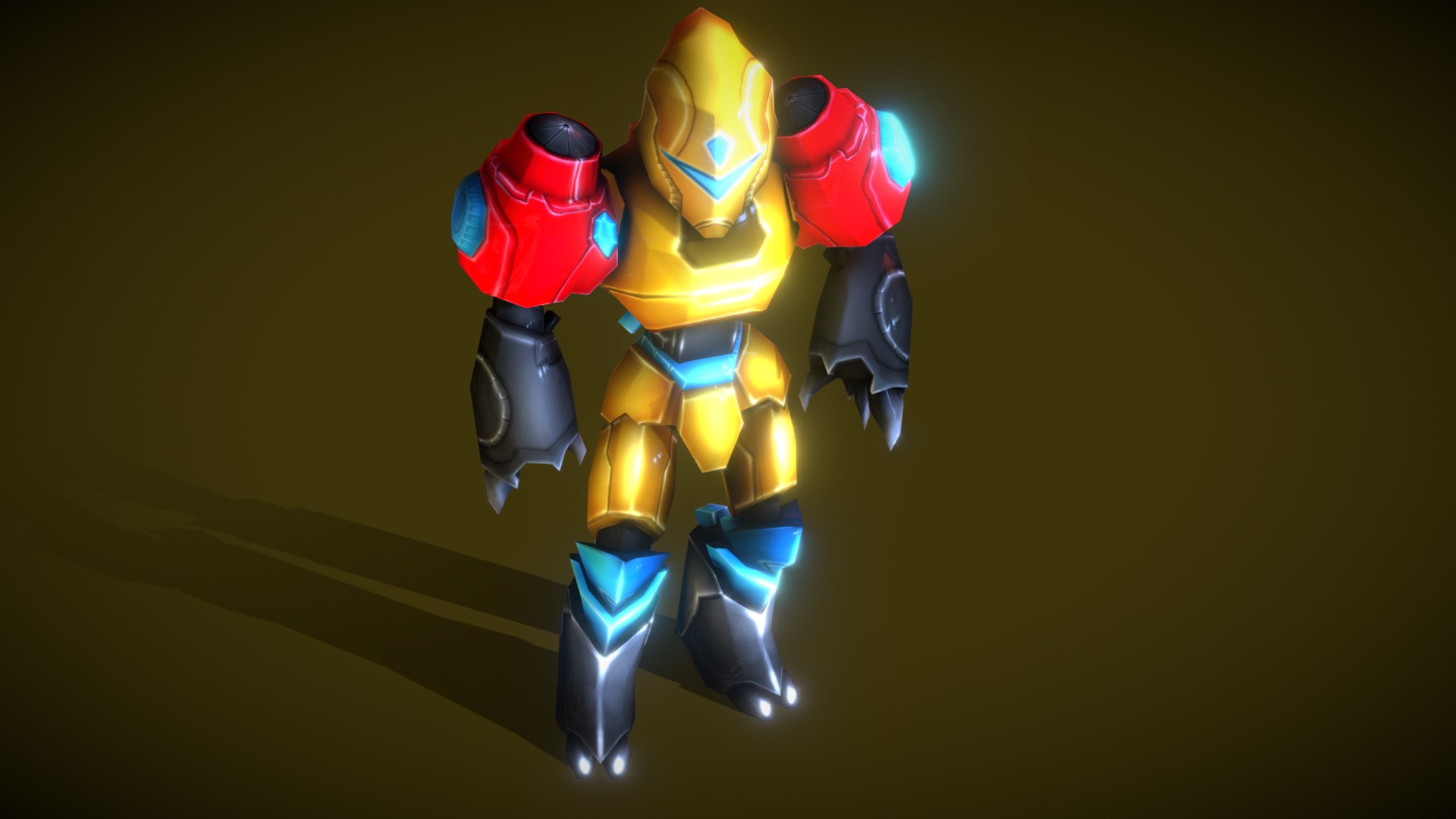 Robots Blitz MMO - Buy Royalty Free 3D model by vustudios [8b30cca ...