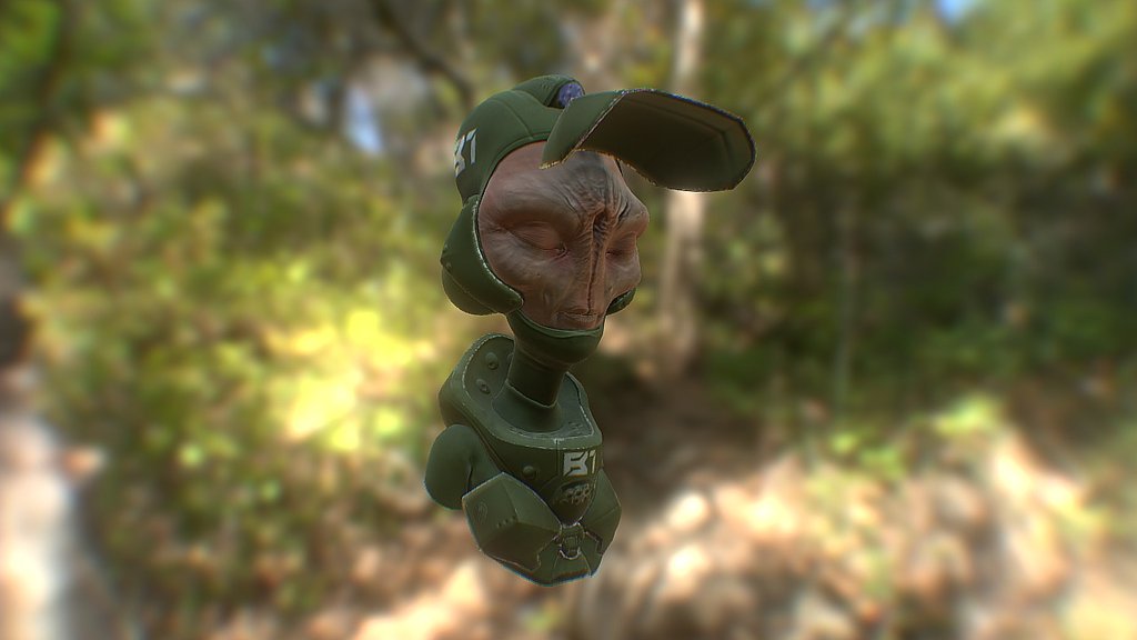 Alien Prof bricewillyngandjui 1tib1a1 - 3D model by bricewilly.ngandjui ...