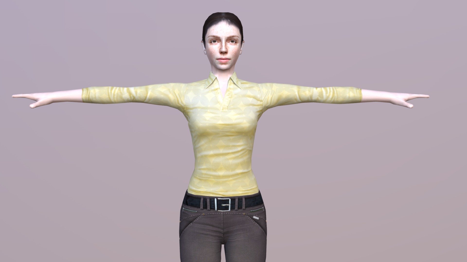 Woman 6 With 52 Animations 32 Morphs - Buy Royalty Free 3D model by ...