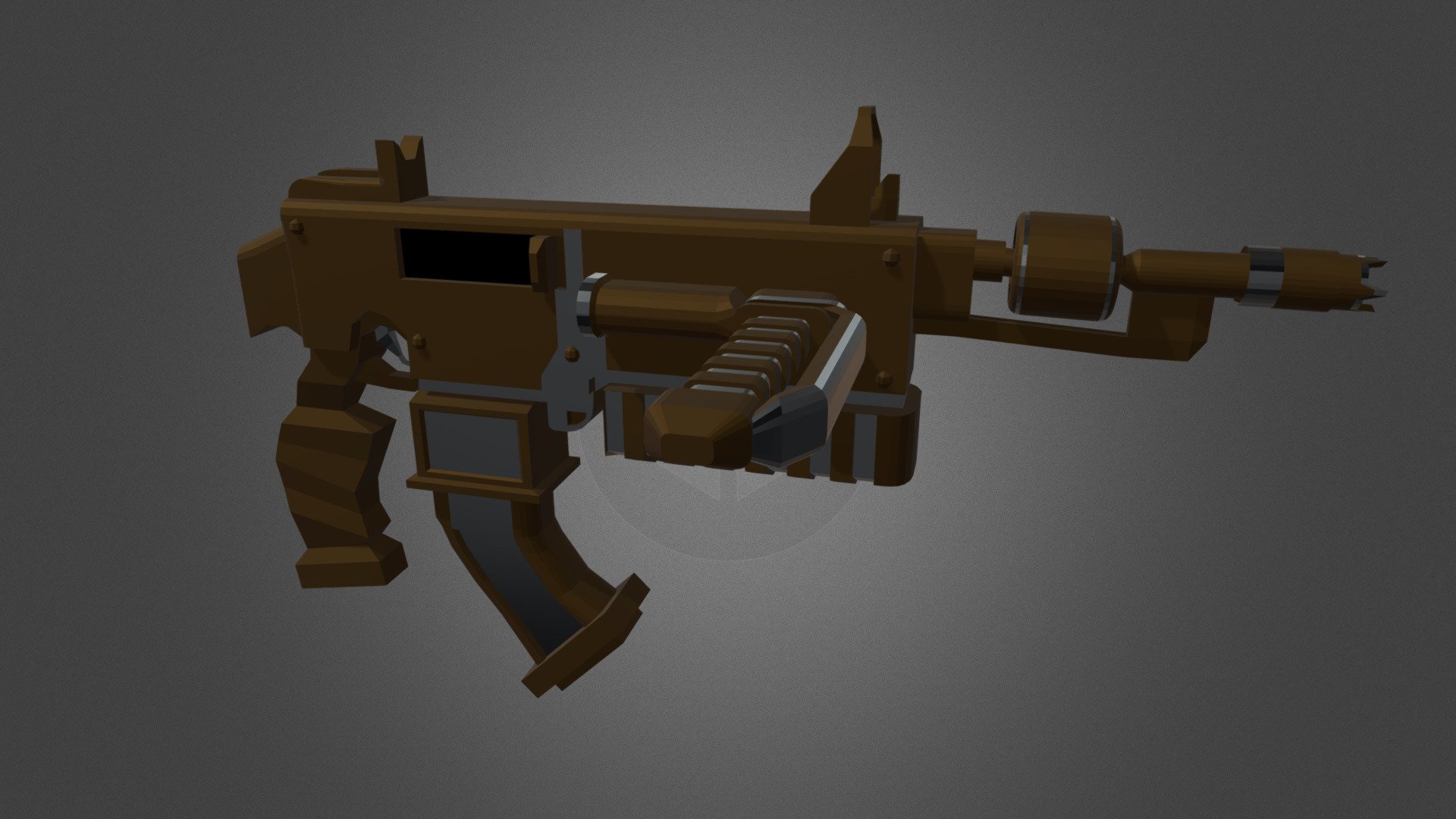SCI FI GUN - Download Free 3D model by leoxx300 [8b32d86] - Sketchfab