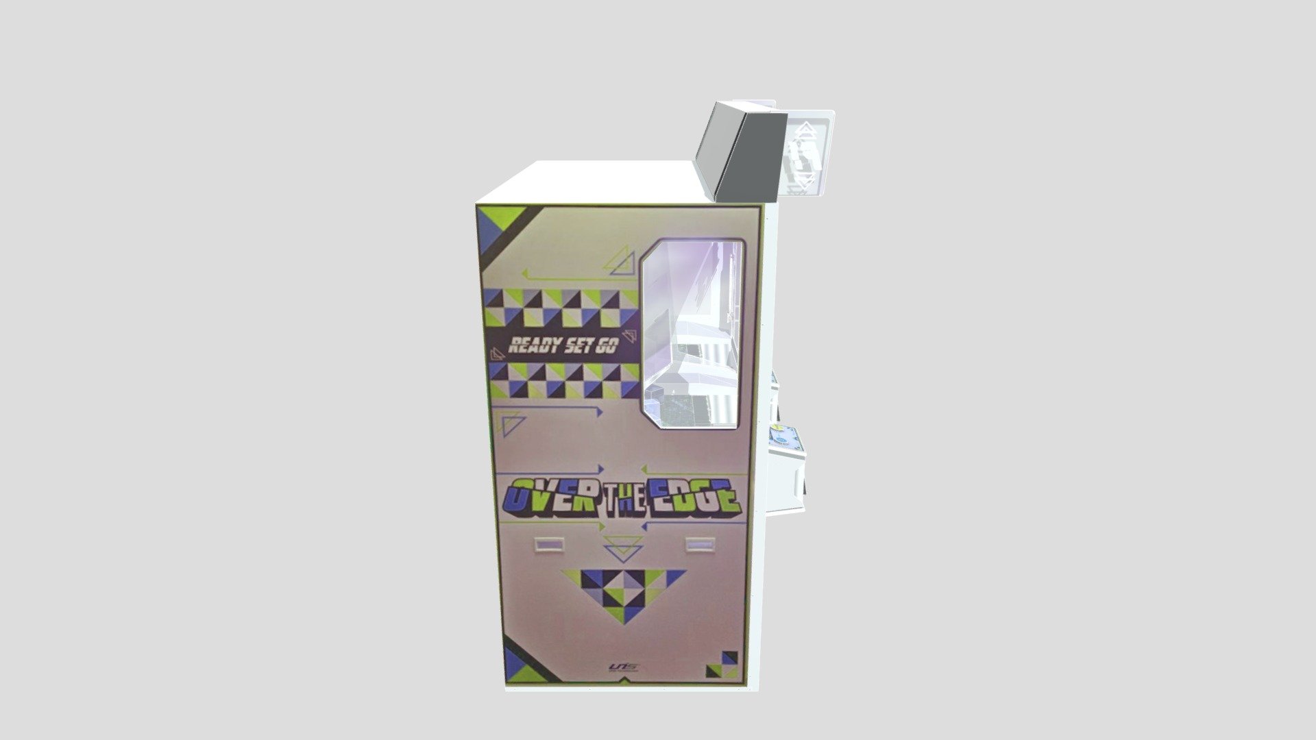 Over The Edge Arcade game machine - Download Free 3D model by ...