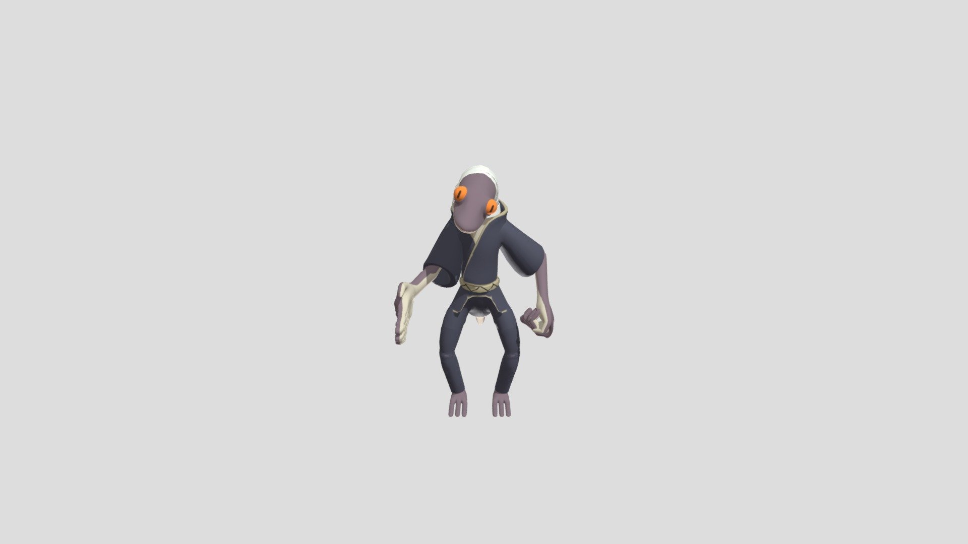 Ninja Lizard - Download Free 3D model by seira (@Gabriel_Coelho ...