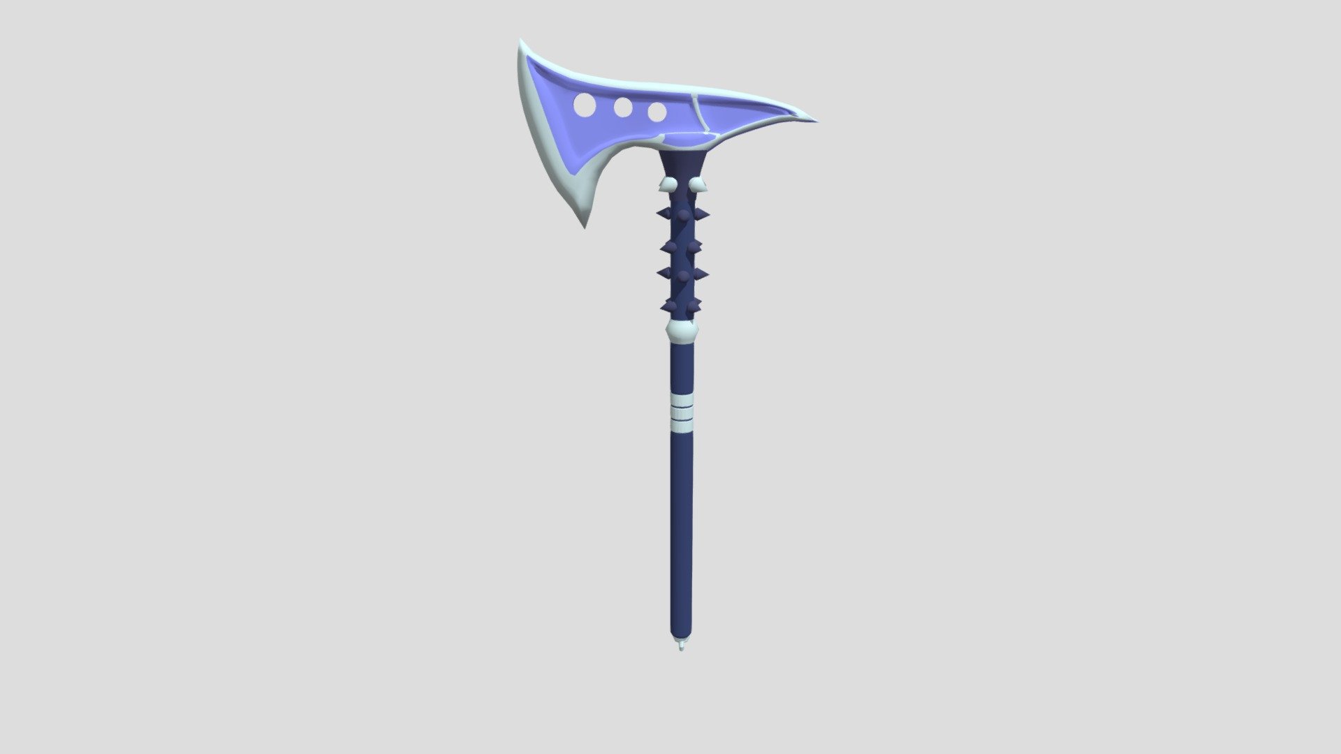 Game Ready Digital 3D Stylize Axe - Download Free 3D model by ...