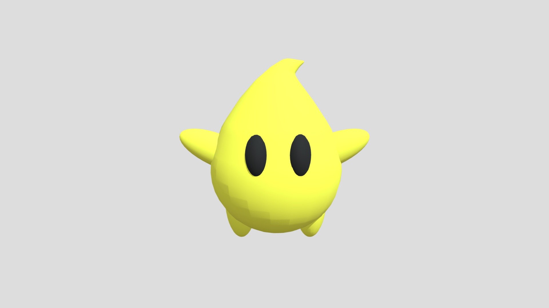 Luma (Super Mario Galaxy) - 3D model by ItsPhillip [8b37ba4] - Sketchfab