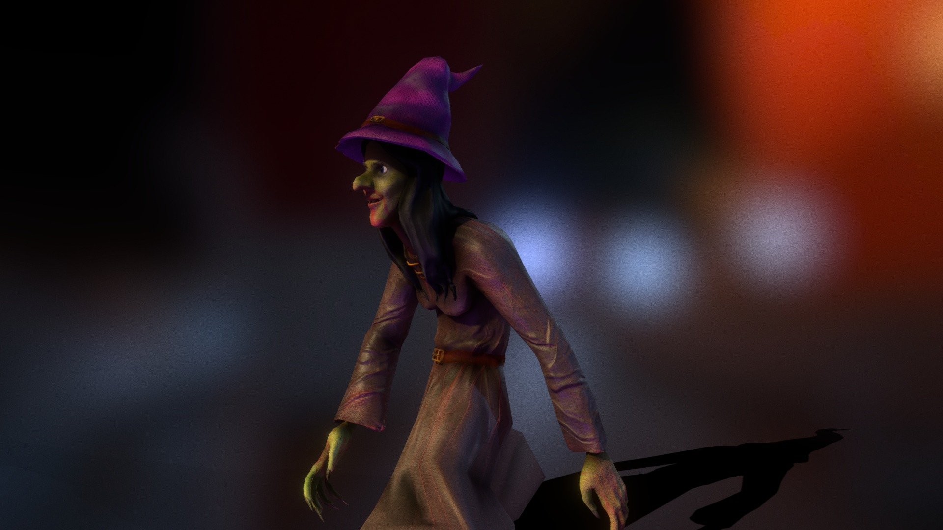 The Witch - Buy Royalty Free 3D model by MATHEUS BORBA ...